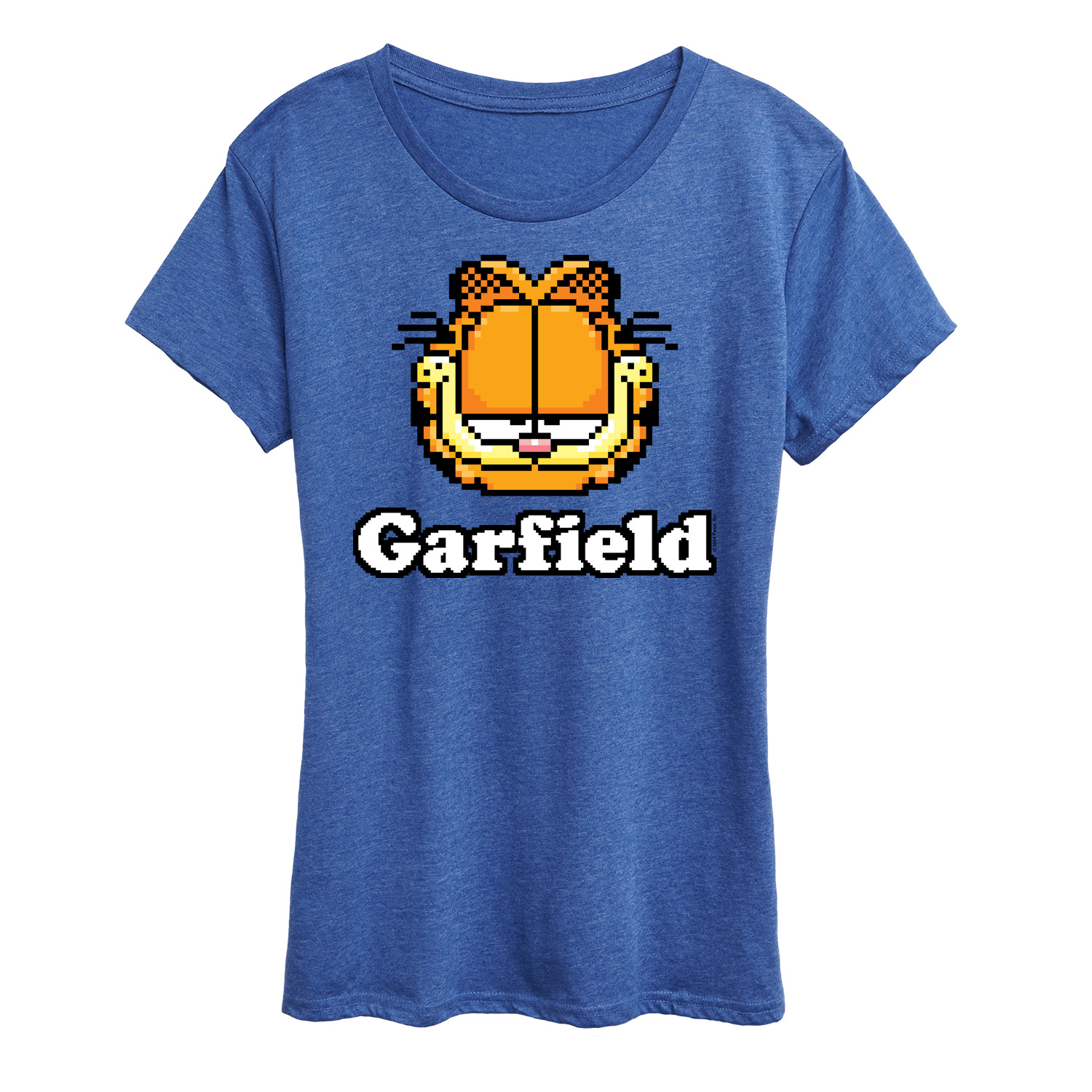 Garfield - Video Game Garfield Logo - Women's Short Sleeve Graphic T-Shirt - Walmart.com