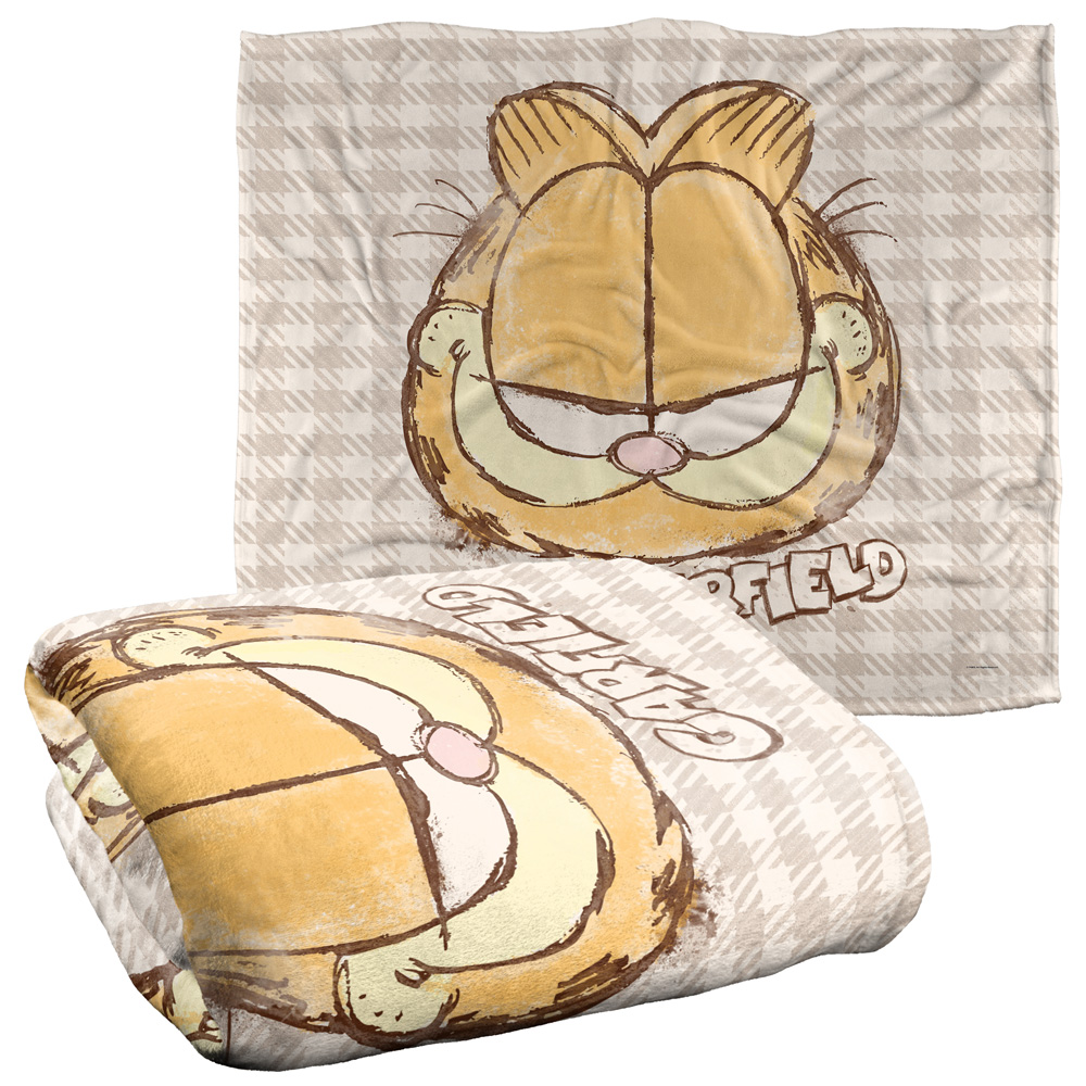 Garfield Watercolor Officially Licensed Silky Touch Super Soft Throw ...