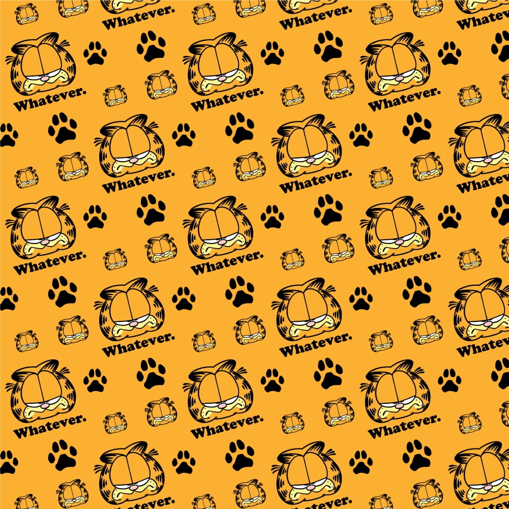 Garfield Whatever Face Premium Roll Gift Wrap Wrapping Paper - Walmart.com