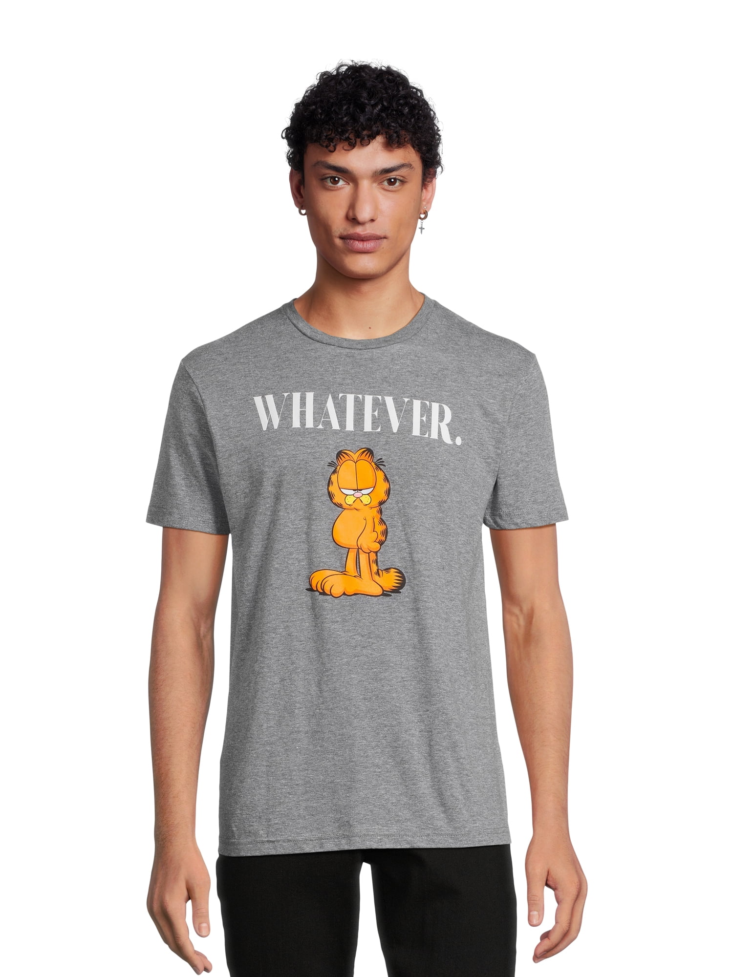 Garfield Whatever men's Graphic T-Shirt - Sizes S-3XL - Walmart.com