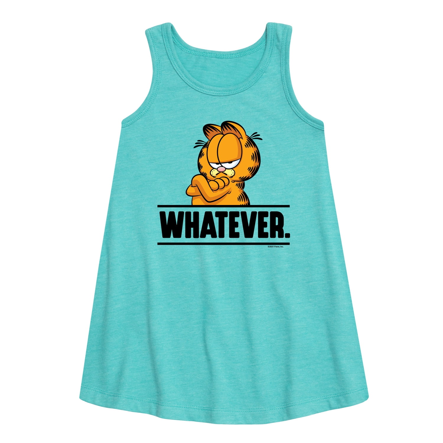 Garfield - Whatever - Toddler and Youth Girls A-line Dress - Walmart.com