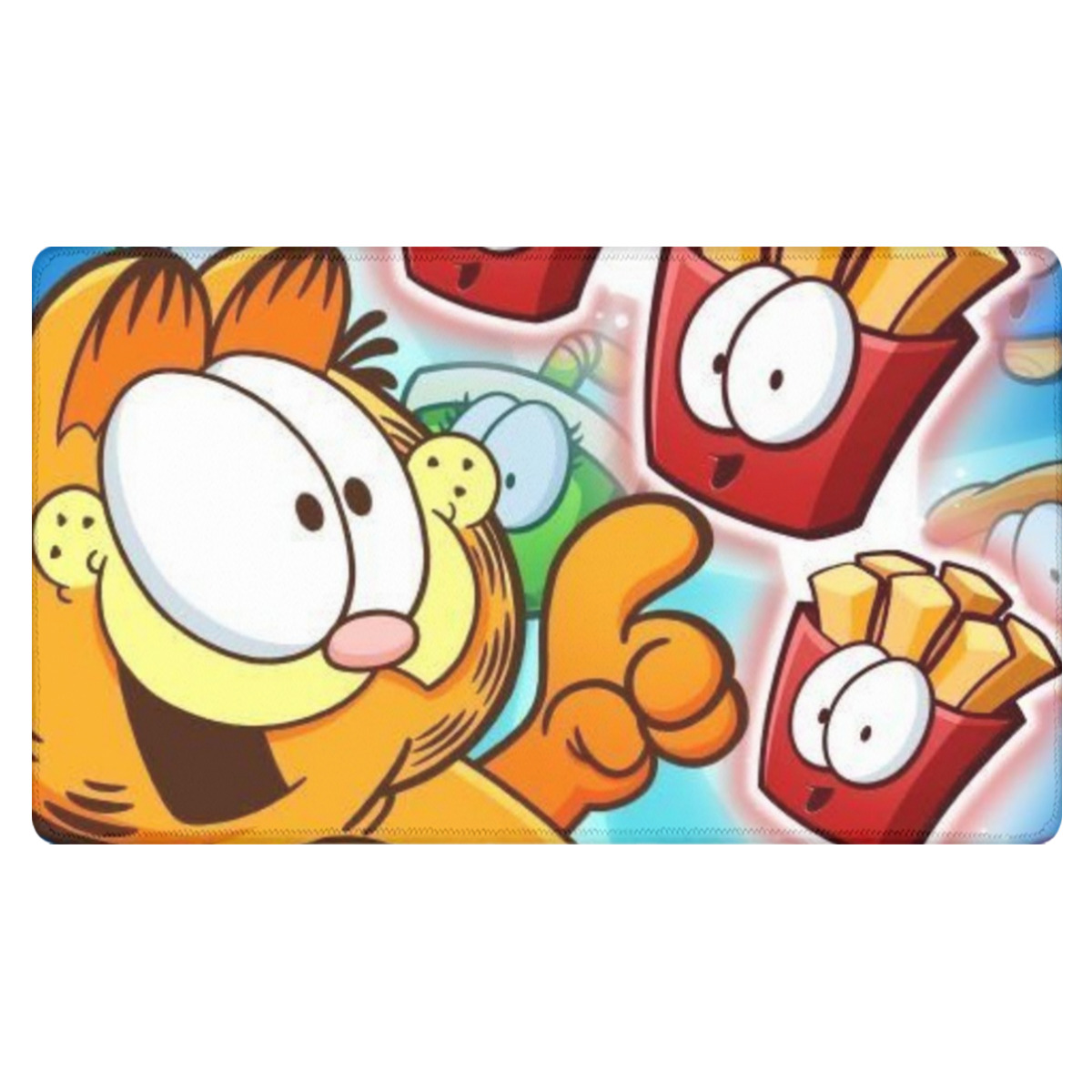 Garfield cute24*14in Genshin Impact Comfortable Mouse Pad Gaming Mouse Mat Cute with animation ...