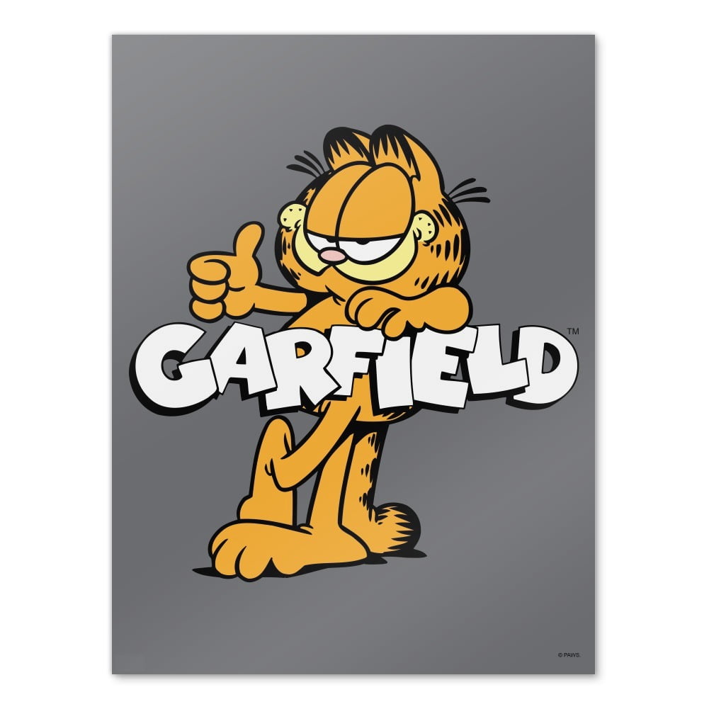 Garfield with Logo Wall Art Picture Paper Poster Décor Home Decoration ...