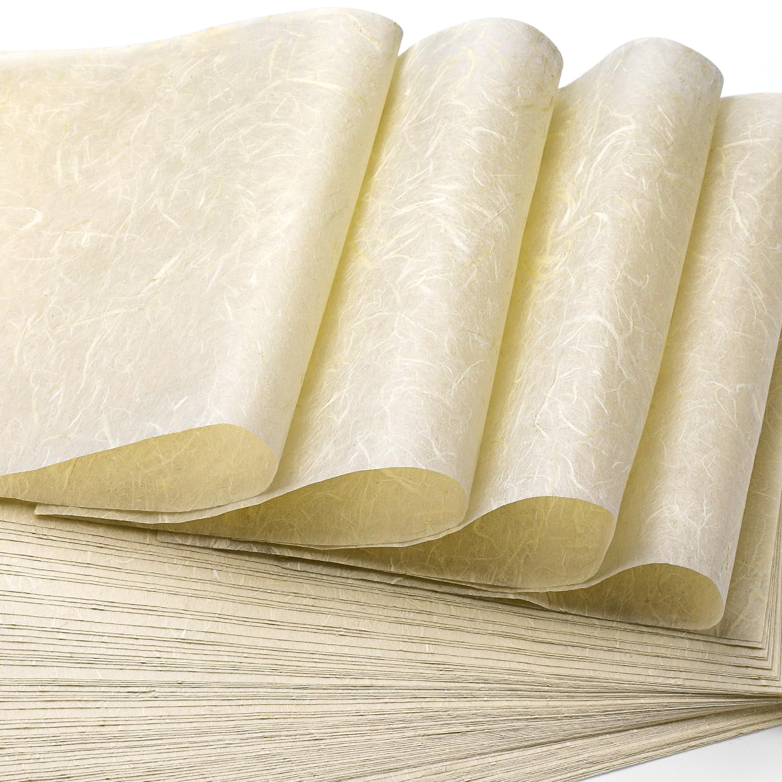 GarfxG Rice Paper for MFF30 Decoupage Natural A4 Mulberry Paper 100 ...