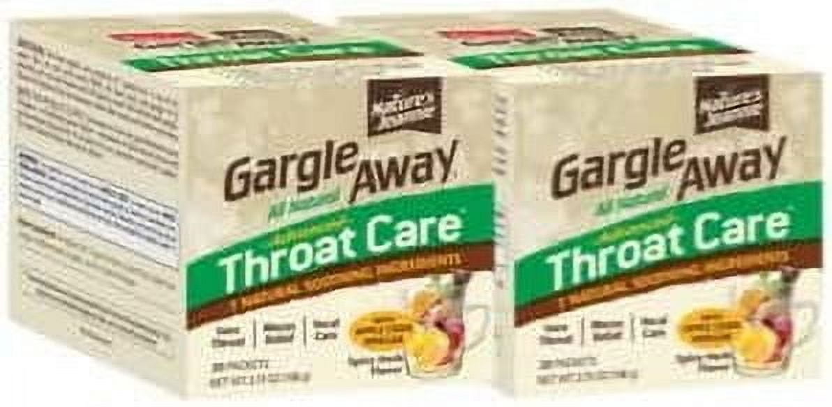 Gargle Away Throat Care - Soothes Sore Throat, Cough, Oral Thrush (40 ...
