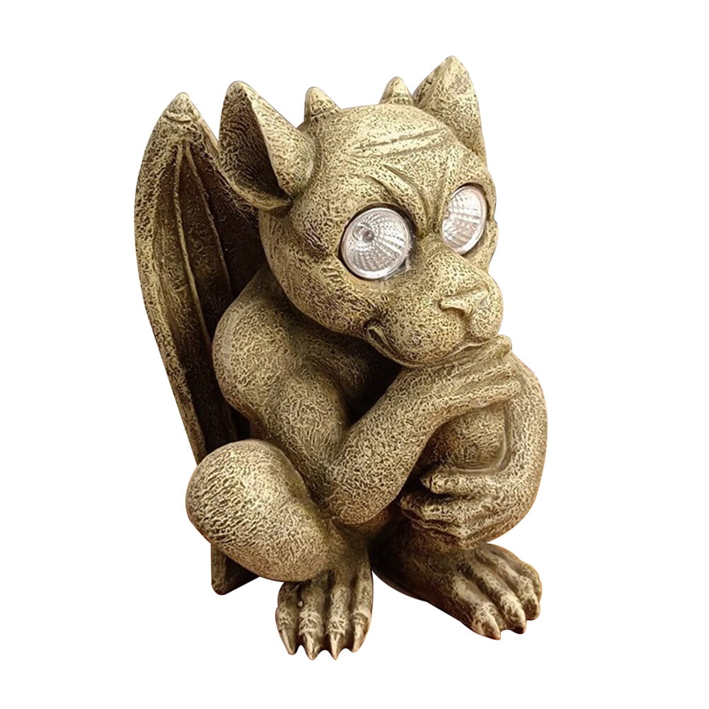 Gargoyle Statue Indoor Outdoor Garden Decor Statue Resin Craft with ...