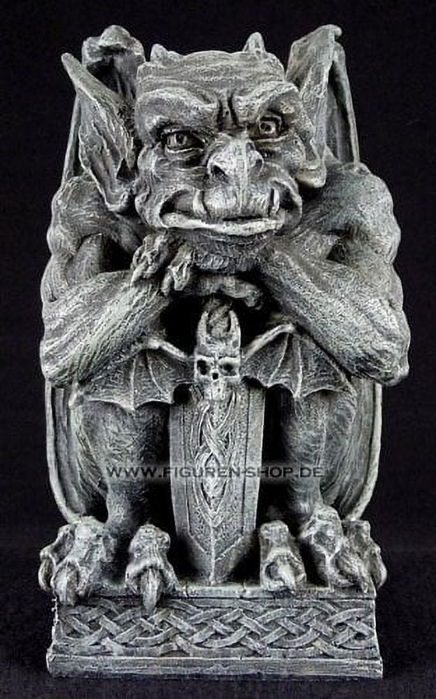 Gargoyle With Bat Shield - Walmart.com