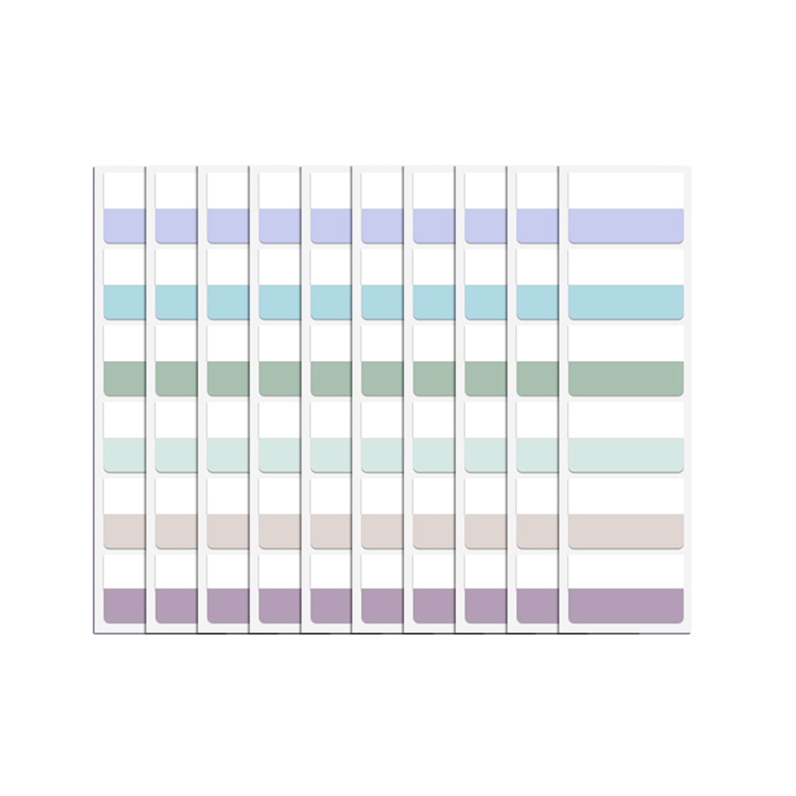 Garhelper 60-240pcs Sheets Sticky Index Tabs, Writable File Tabs Flags ...