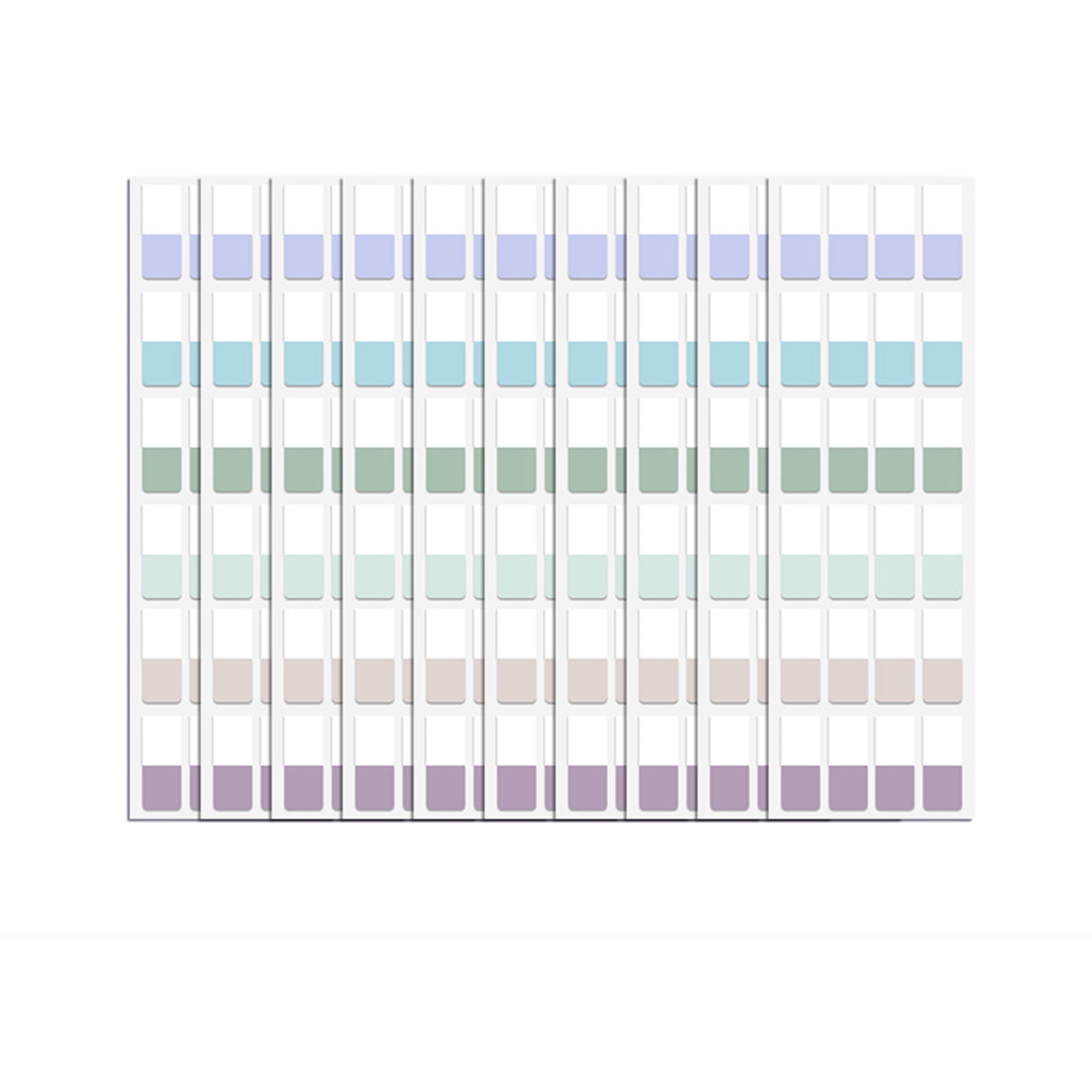 Garhelper 60-240pcs Sheets Sticky Index Tabs, Writable File Tabs Flags ...