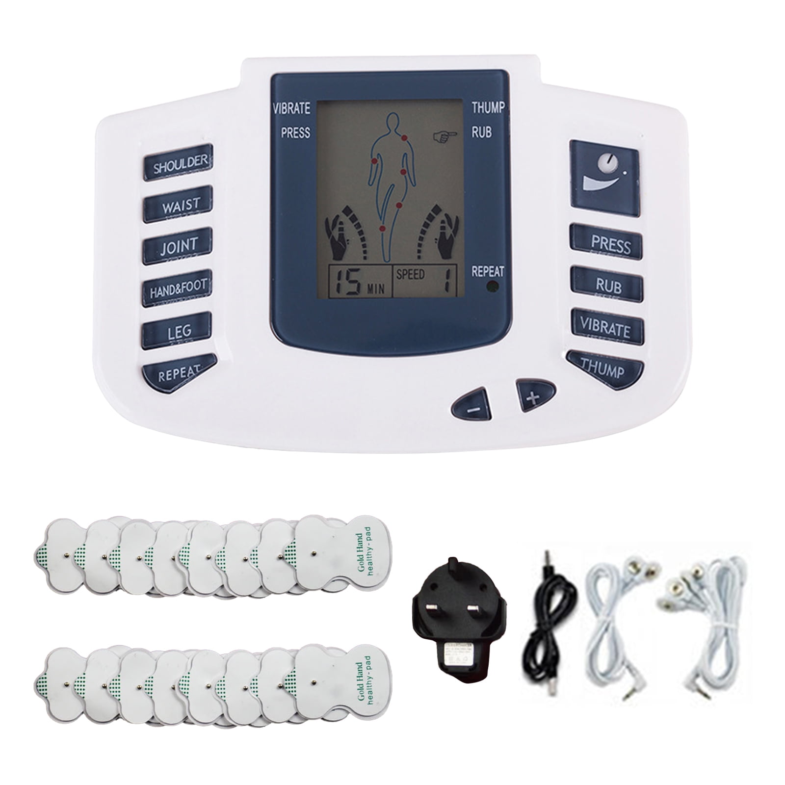 Garhelper Mini Electrical Vibrating Meridian Pulse Muscle Stimulator ...