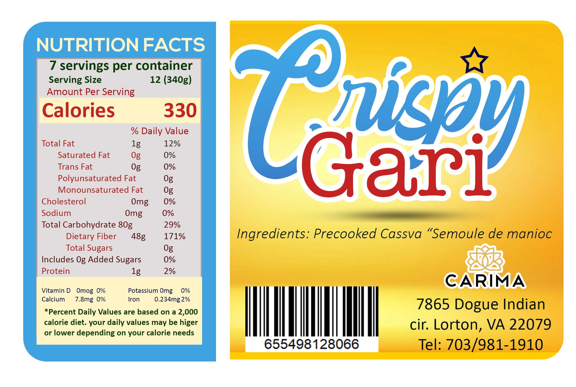 Gari Crispy 5LB - Walmart.com