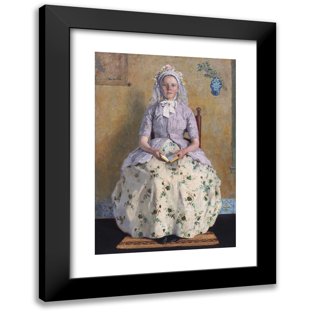 Gari Melchers 11x14 Black Modern Framed Museum Art Print Titled - The ...