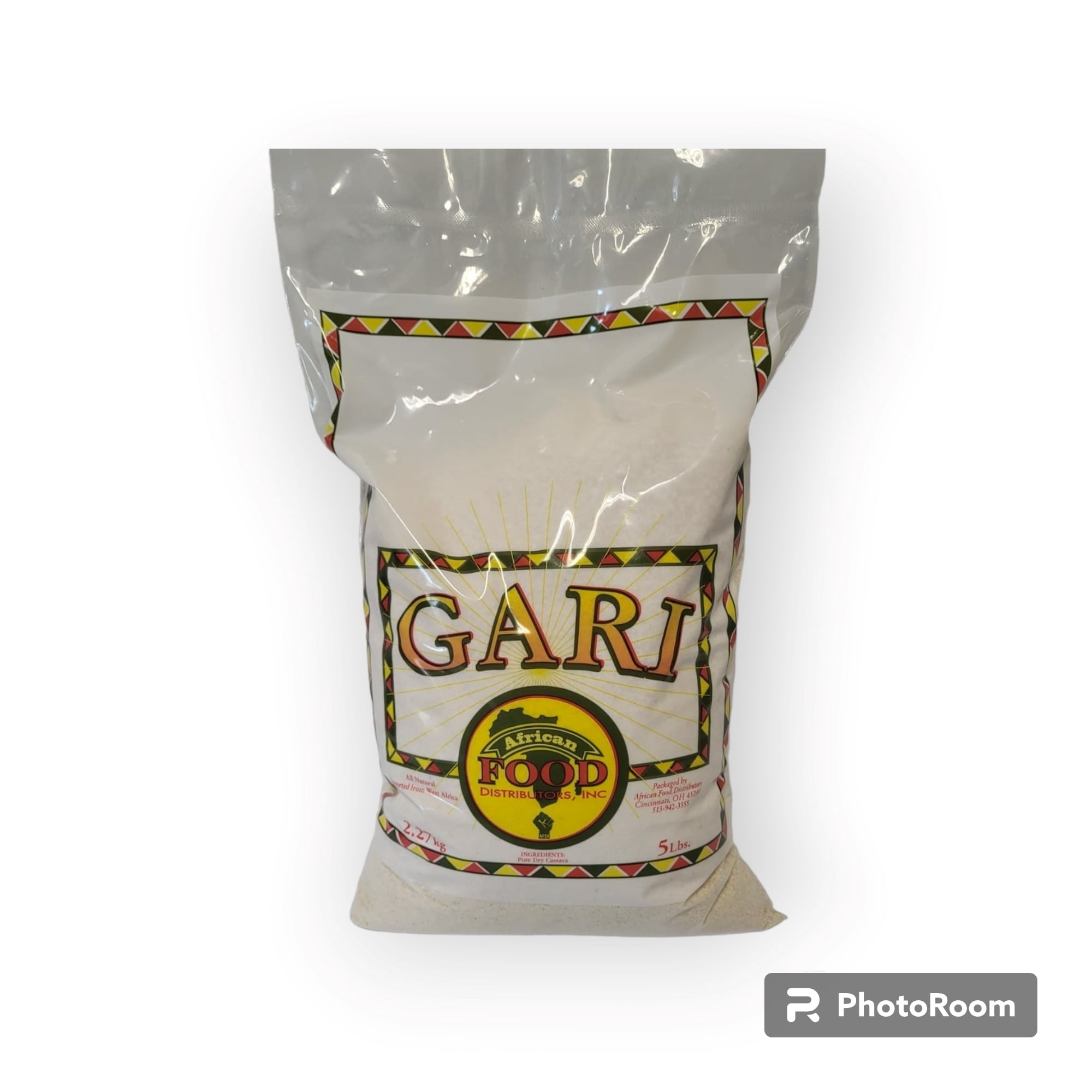 Gari White Crispy Cassava Granules/Pure dry cassava 100% Organic (5 lbs ...