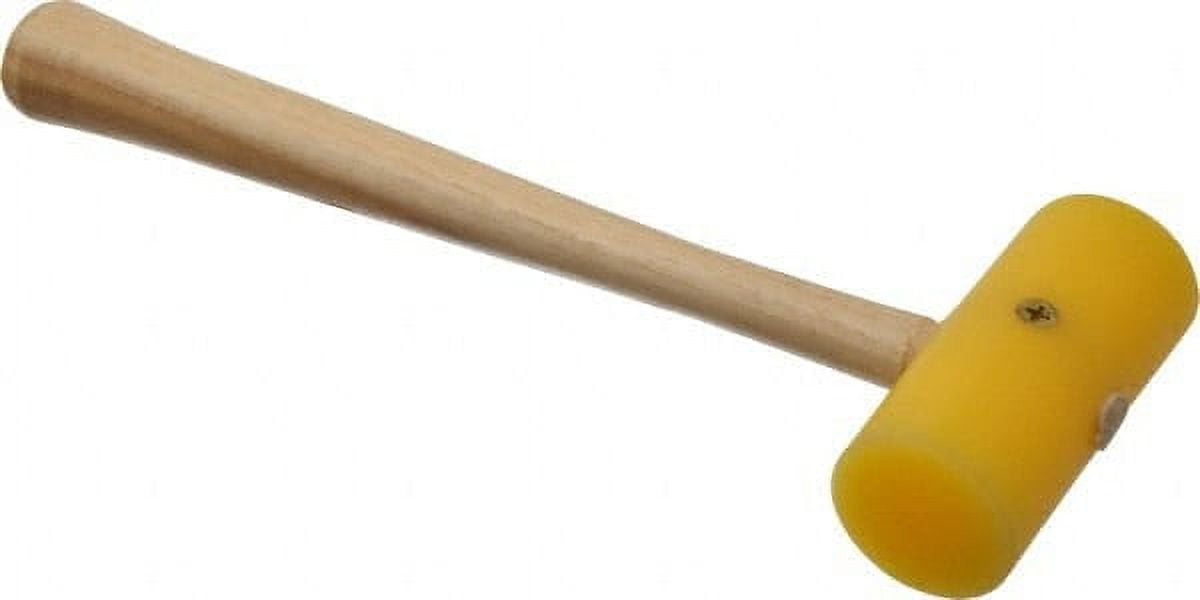 Garland 1/4 Lb Head Plastic Mallet 9" OAL, 9-1/4" Long Wood Handle ...