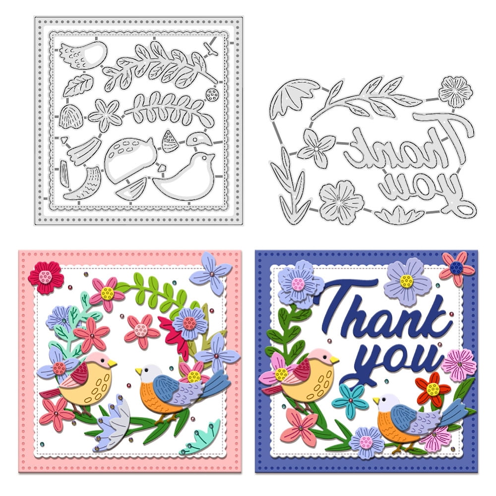 Garland Bird Carbon Steel Cutting Dies Stencils for DIY Scrapbooking ...