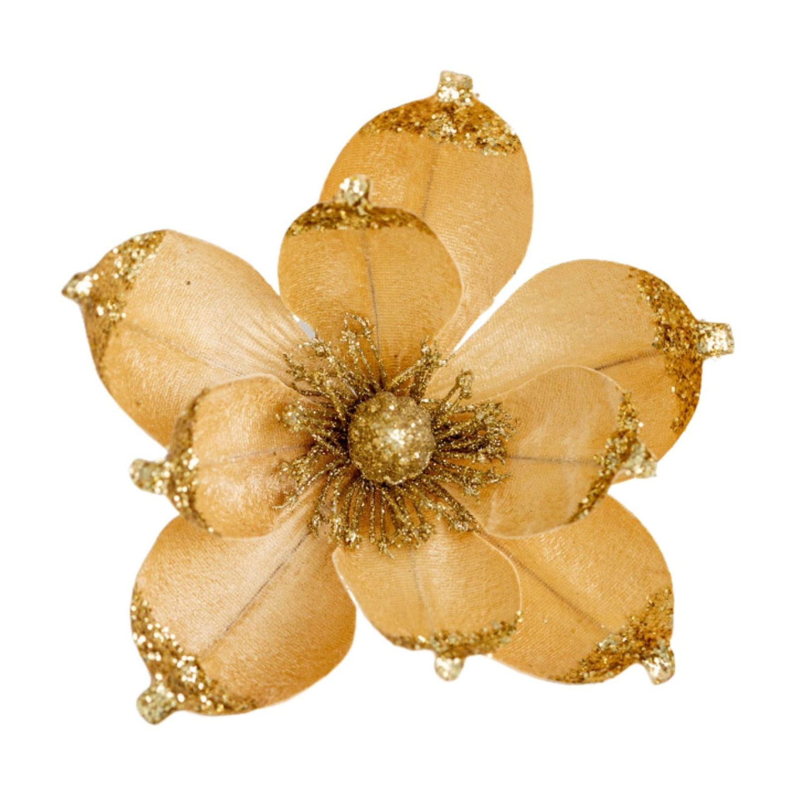 Garland Christmas Lights Garland Christmas Artificial Glitter Magnolia ...