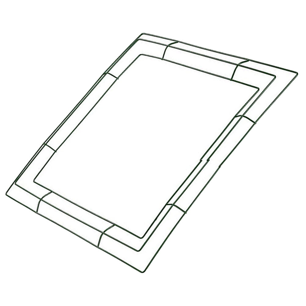 Garland Decoration Floral Wreath Making Frame Holiday Decorations Metal ...