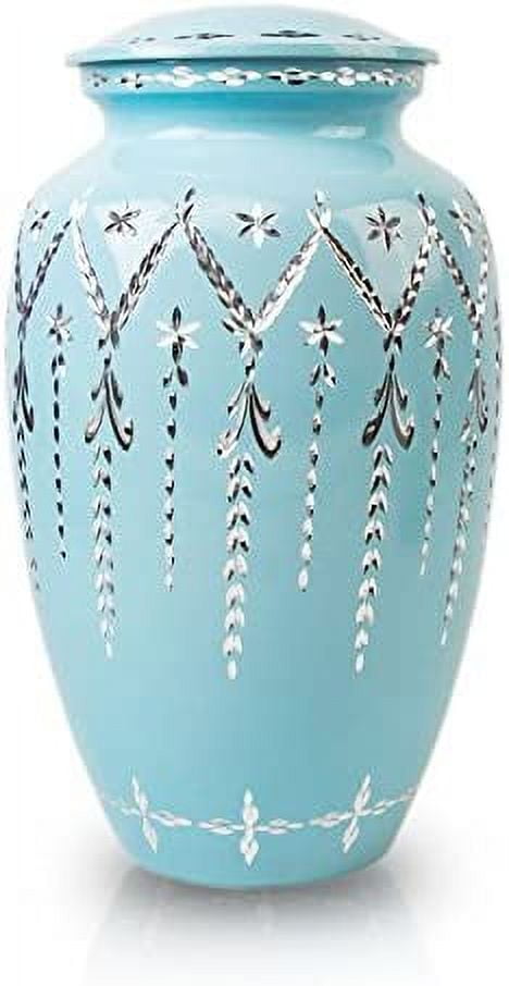 Garland Drop Alloy Cremation Urn for Ashes - Large - Holds Up to 200 ...