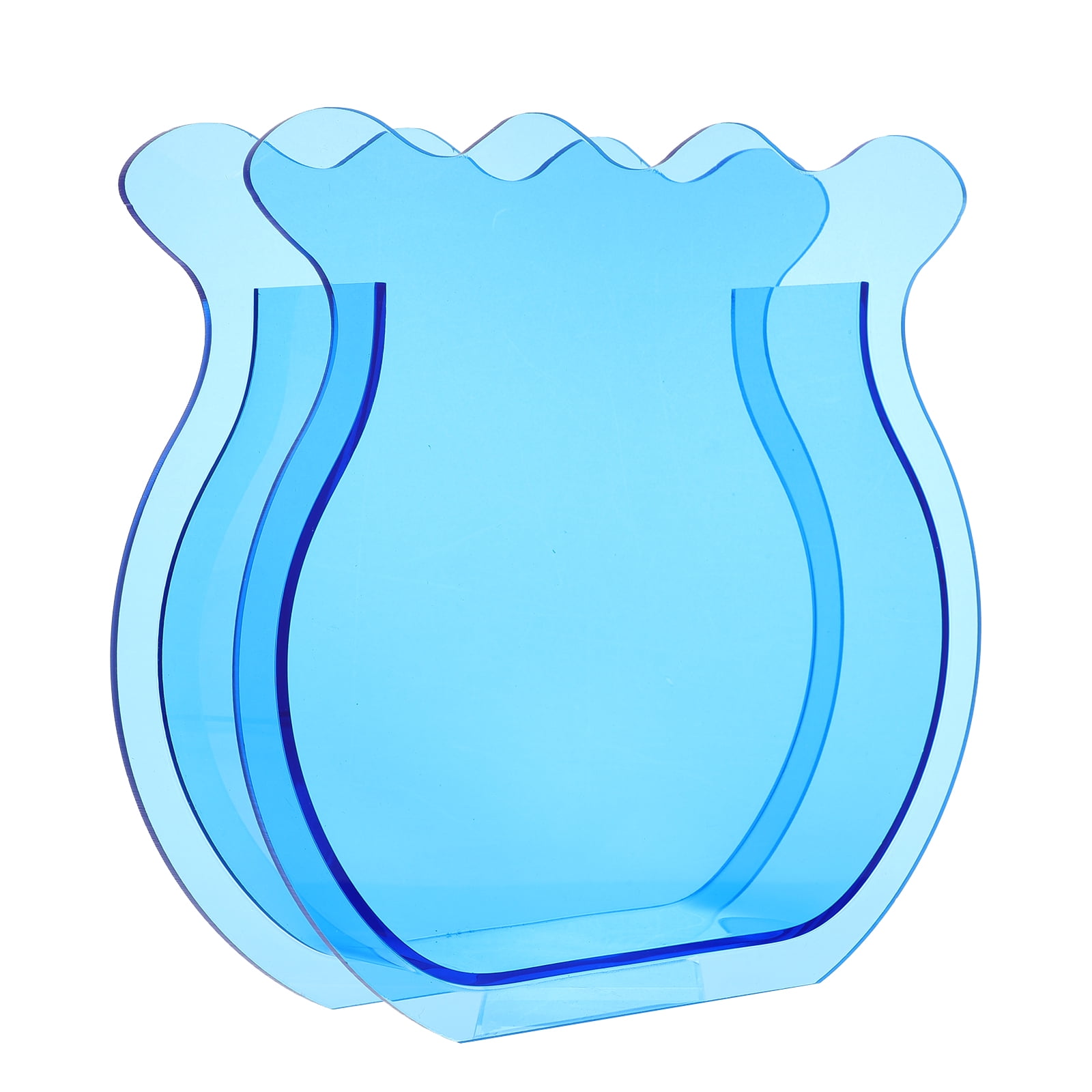 Clear Vase Home Decor Flower Shape Book Wedding Decoration Plant ...