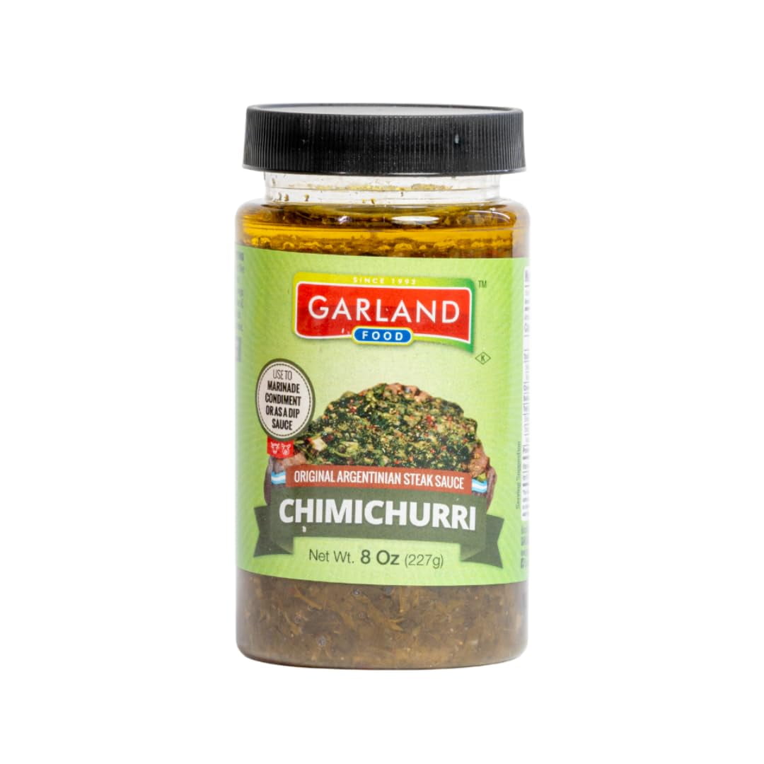 Garland Food Chimichurri Sauce AKF18 8 oz - Made in the USA - Authentic ...