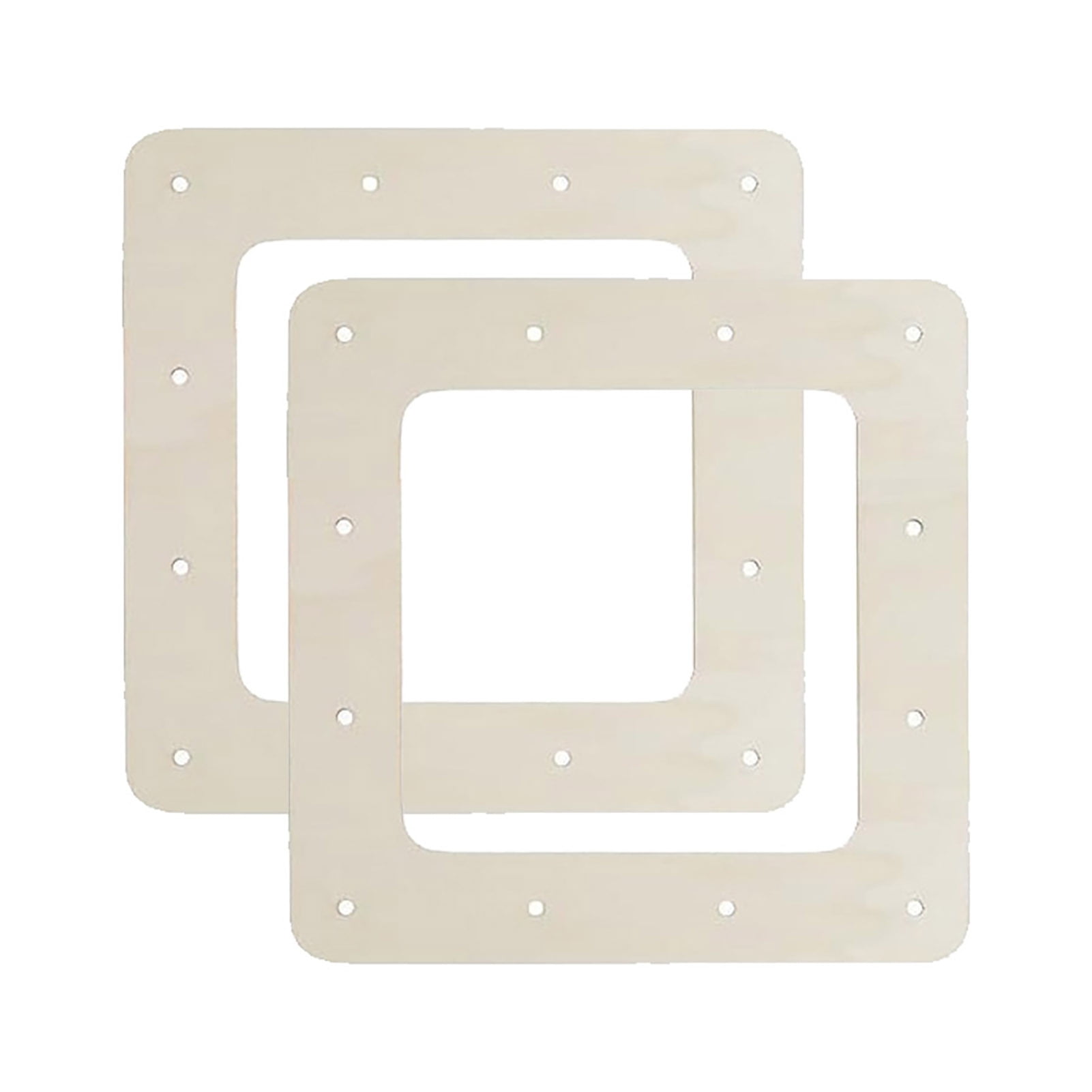 Garland Frame for Holiday Decor 2 Pcs Wooden Wreath Boards Diy Crafts ...