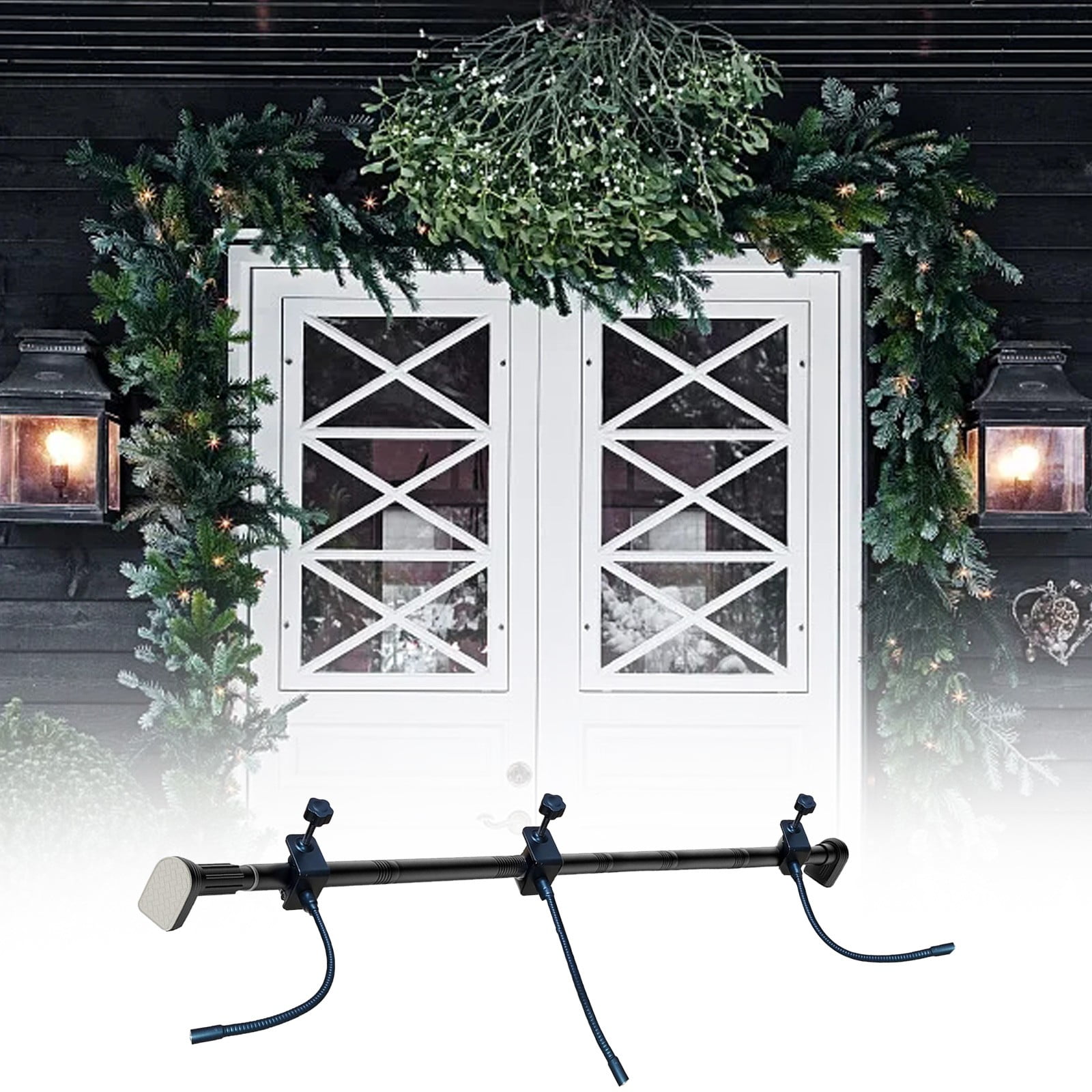 Garland Hanger for Front Door | Adjustable Heavy-Duty Christmas ...