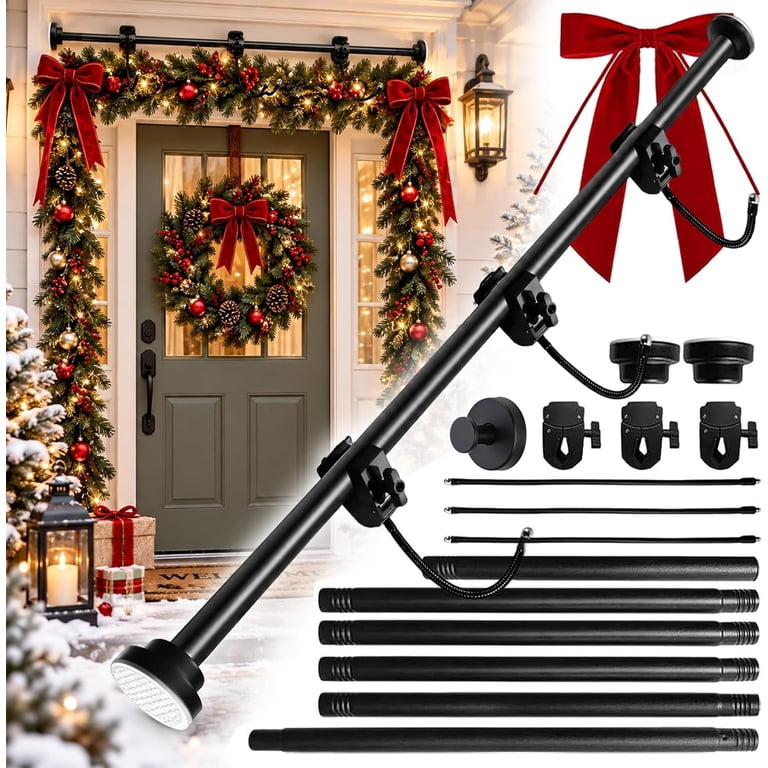 Garland Hanger for Front Door, Wreath Hangers for Front Door, Front ...
