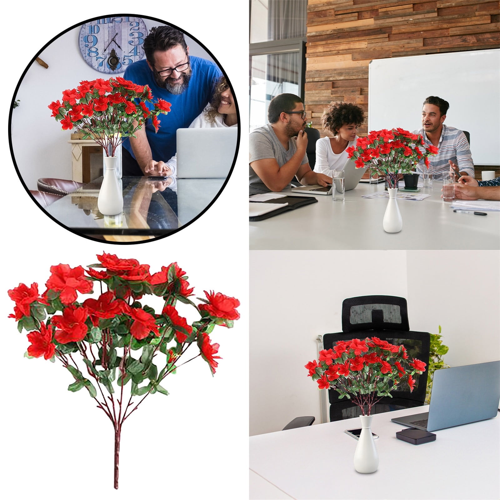 Garland Hanging Flower Bouquet For Wedding String Lights With Back Drop Flowers Simulat Pussy