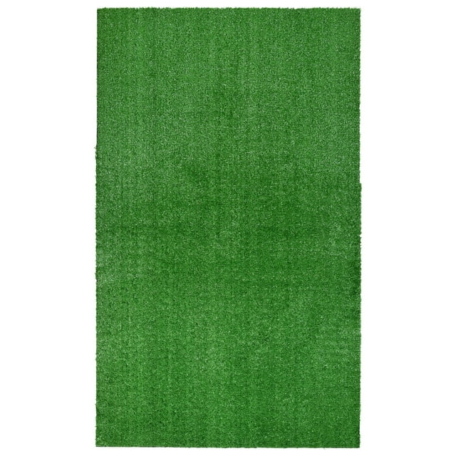 Garland Rug Artificial Grass Green Indoor/Outdoor Area Rug, 6' x 9 ...