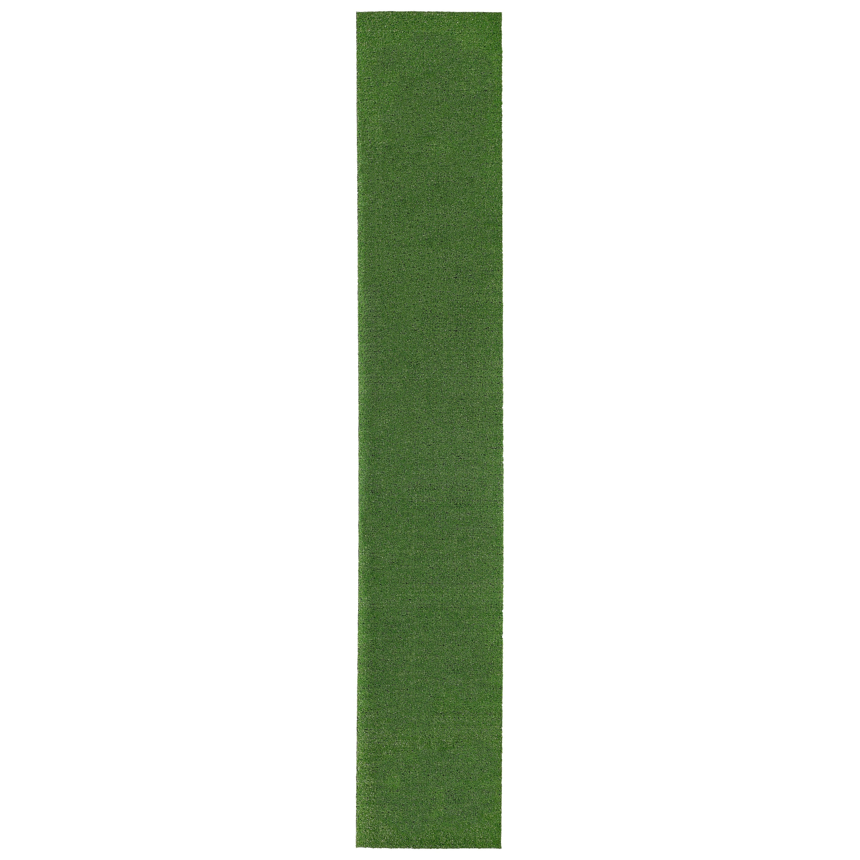 Garland Rug Artificial Grass Green Indoor/Outdoor Runner Rug, 2' x 12 ...