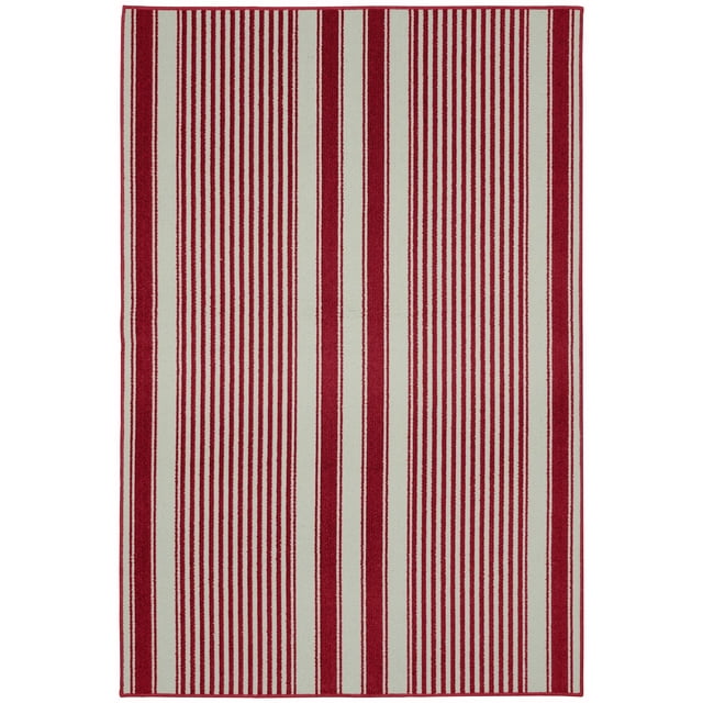 Garland Rug Cape Cod Chili Red Indoor Area Rug, 6' x 8' - Walmart.com