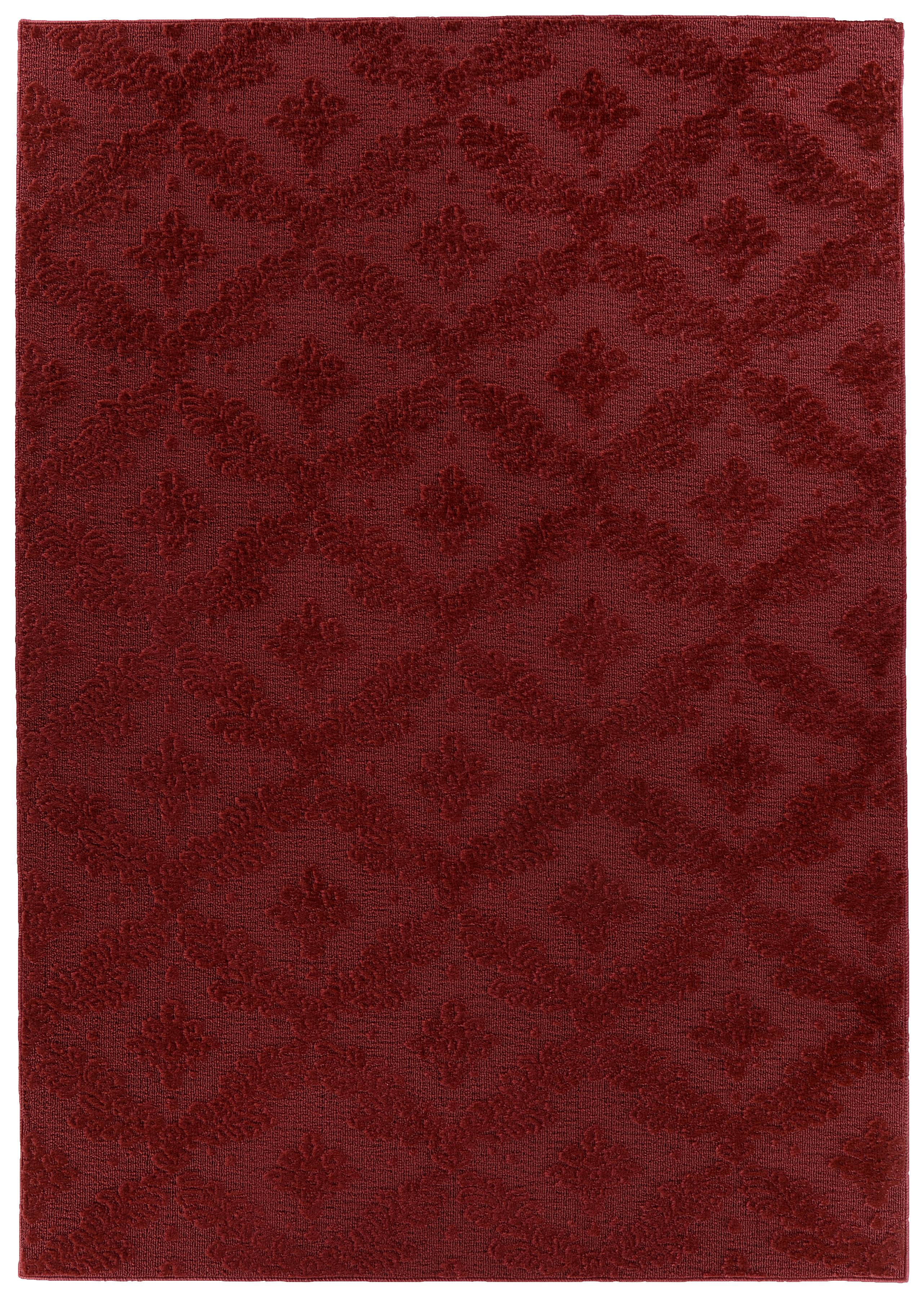 Garland Rug Charleston Polypropylene Chili Pepper Red Indoor Area Rug ...