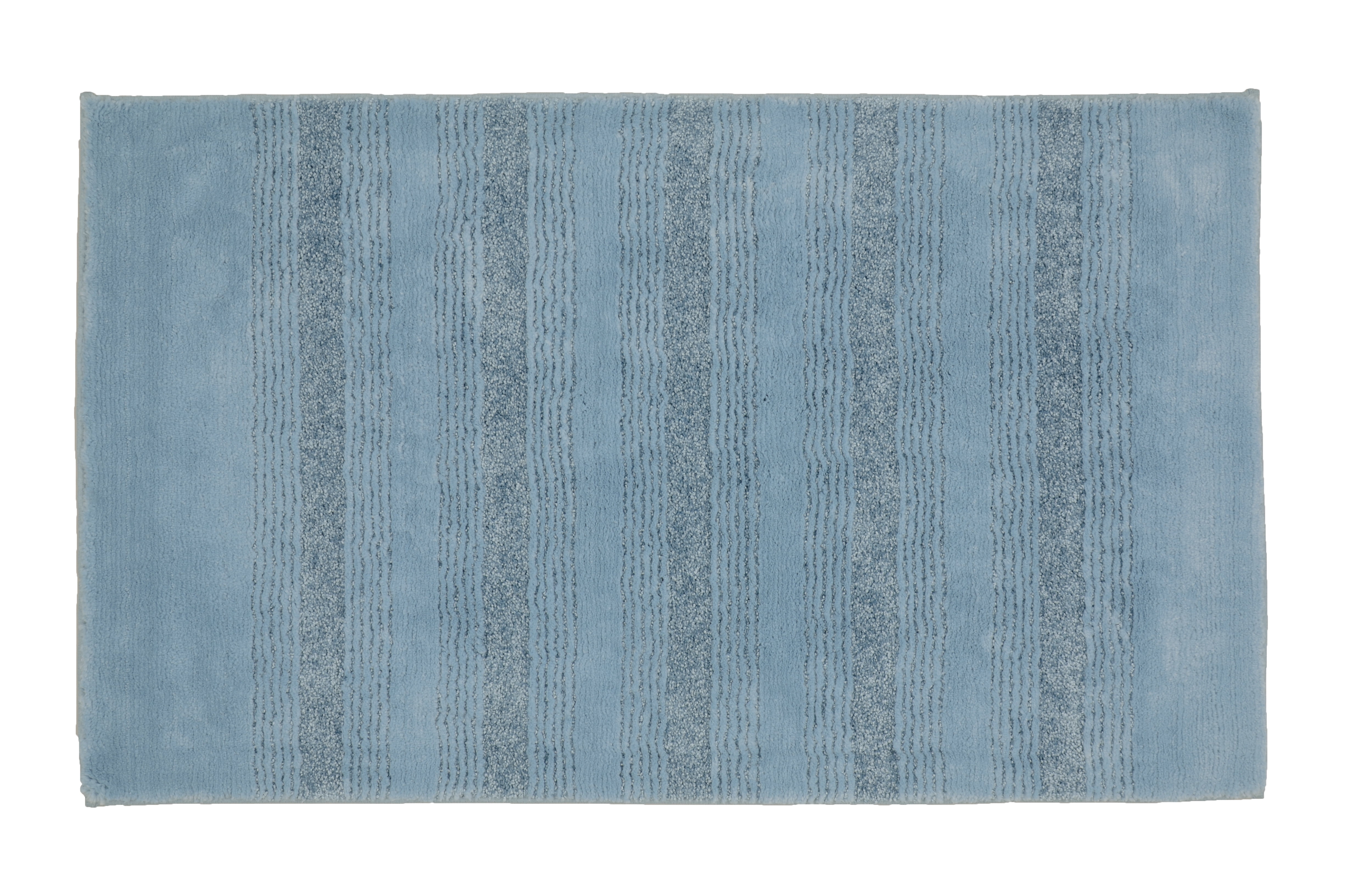Garland Rug Essence Washable Nylon Basin Blue Bath Rug, 24" x 40 ...