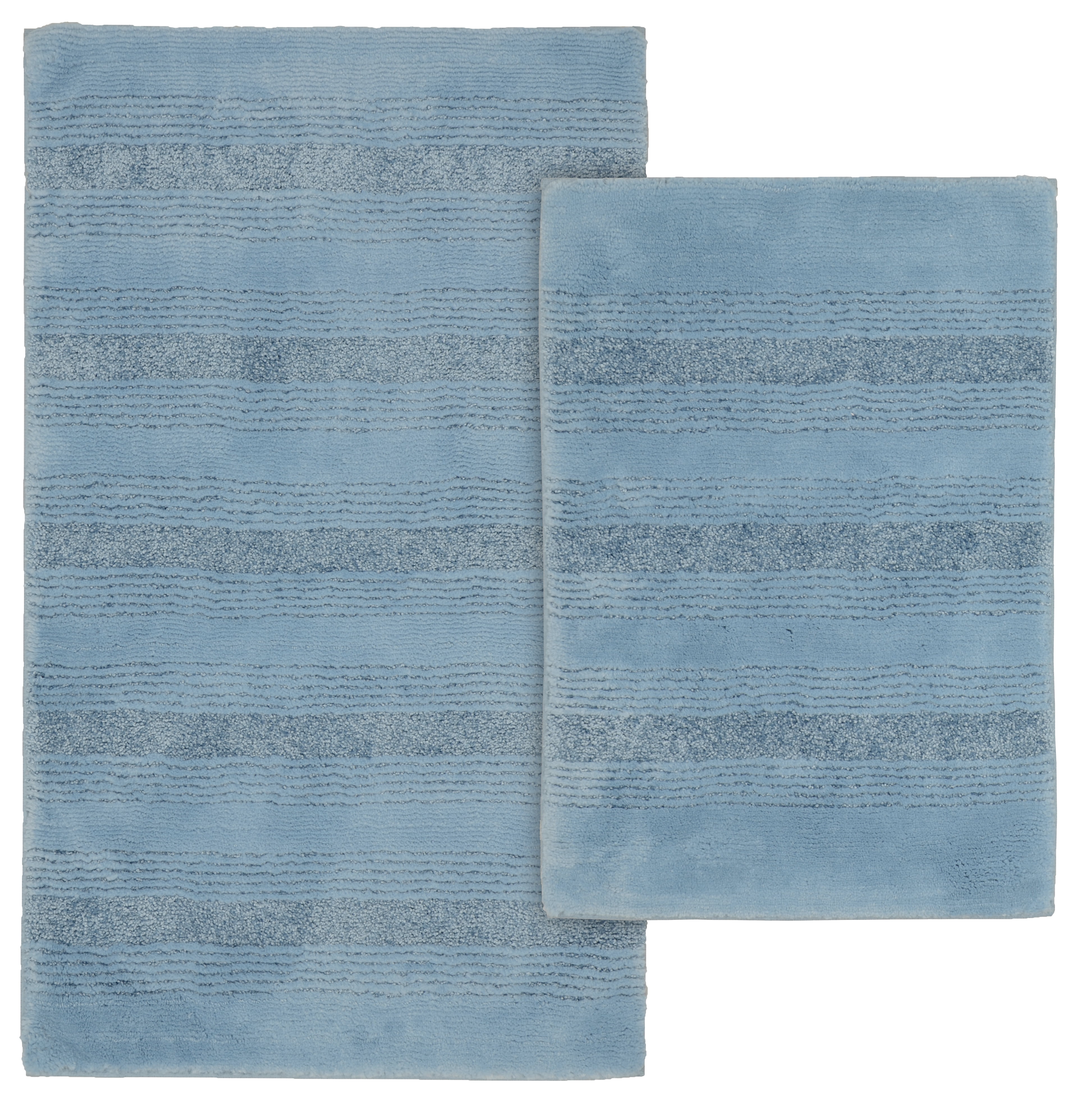 Garland Rug Essence Washable Nylon Bath Rug Set, 2 Piece Set (17"x24 ...