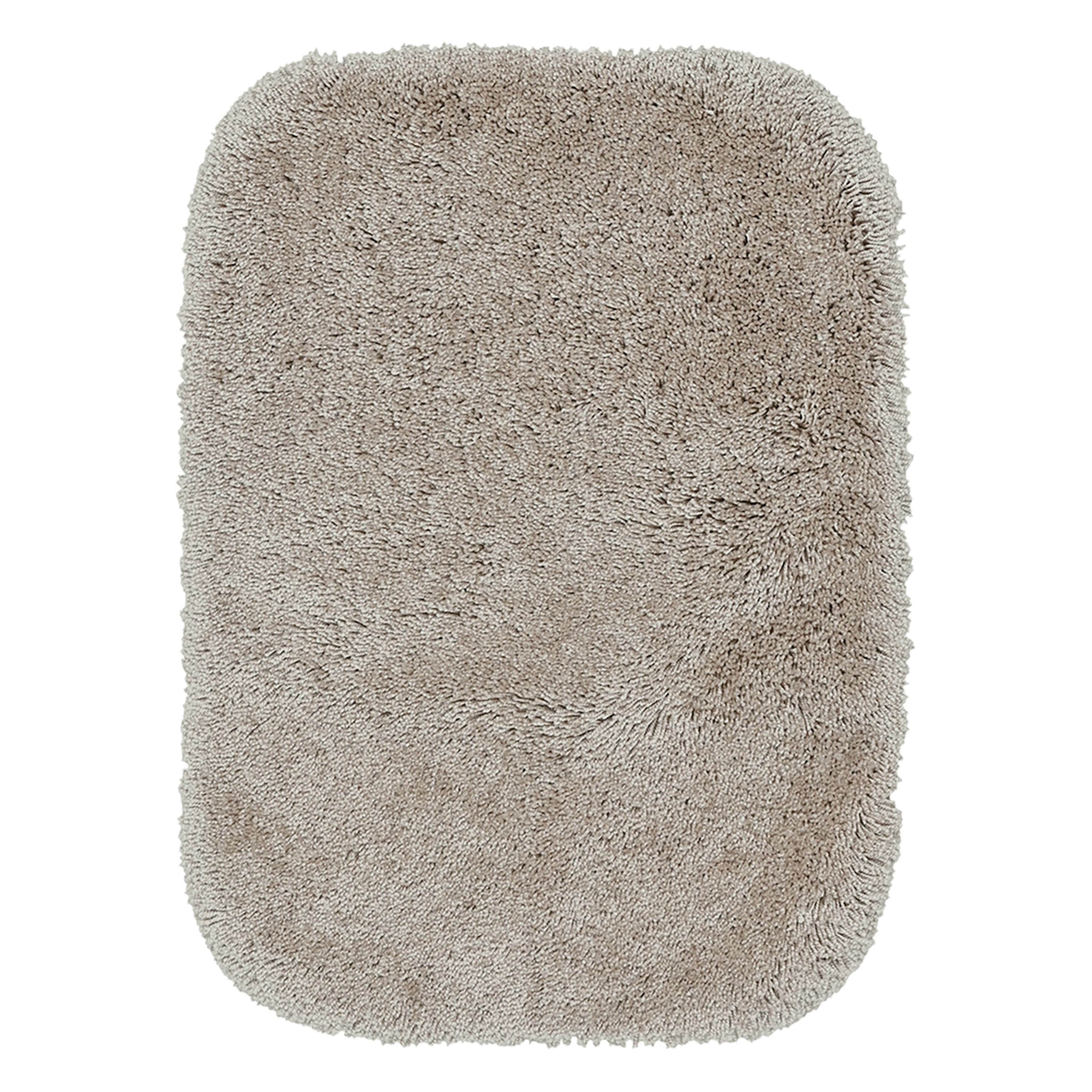 Garland Rug Finest Luxury Washable Nylon Taupe Bath Rug, 24" x 40 ...