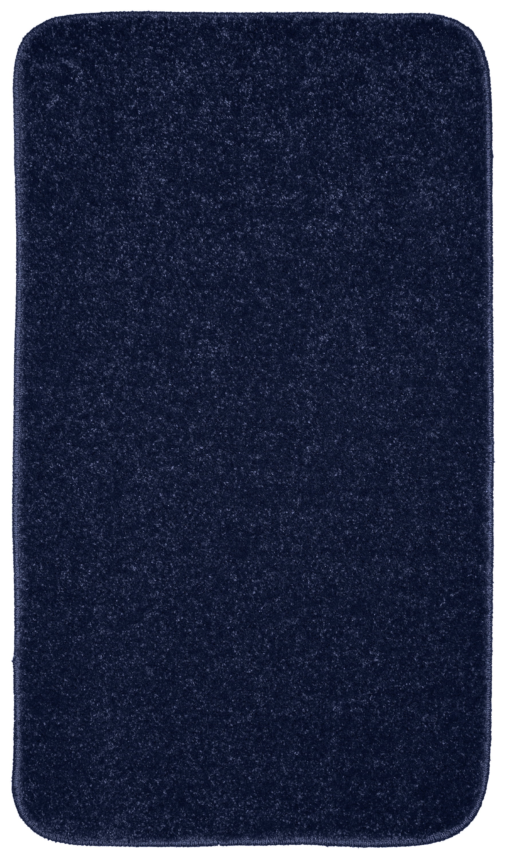 Garland Rug Gramercy Washable Polypropylene Navy Bath Rug, 20" x 34 ...
