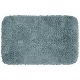 Garland Rug Jazz Washable Nylon Basin Blue Bathroom Rug, 24" x 40 ...