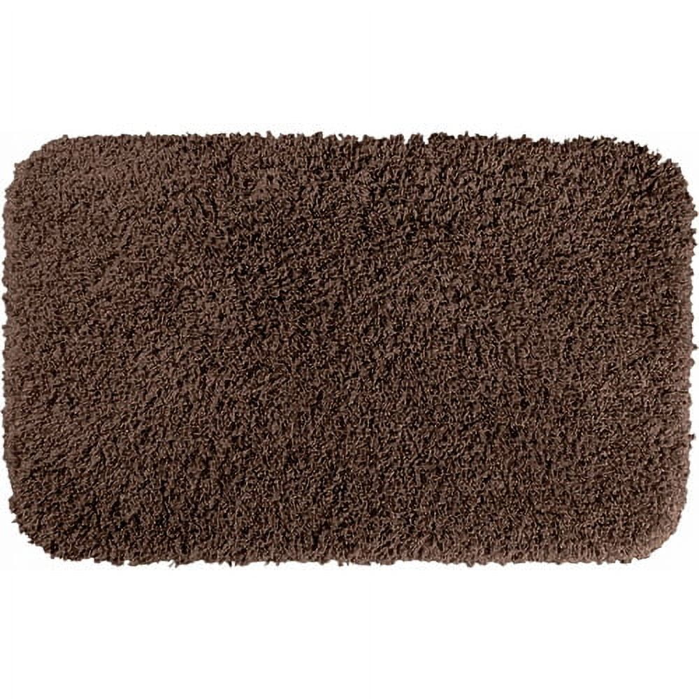 Garland Rug Serendipity Washable Nylon Chocolate Bath Rug, 30" x 50 ...