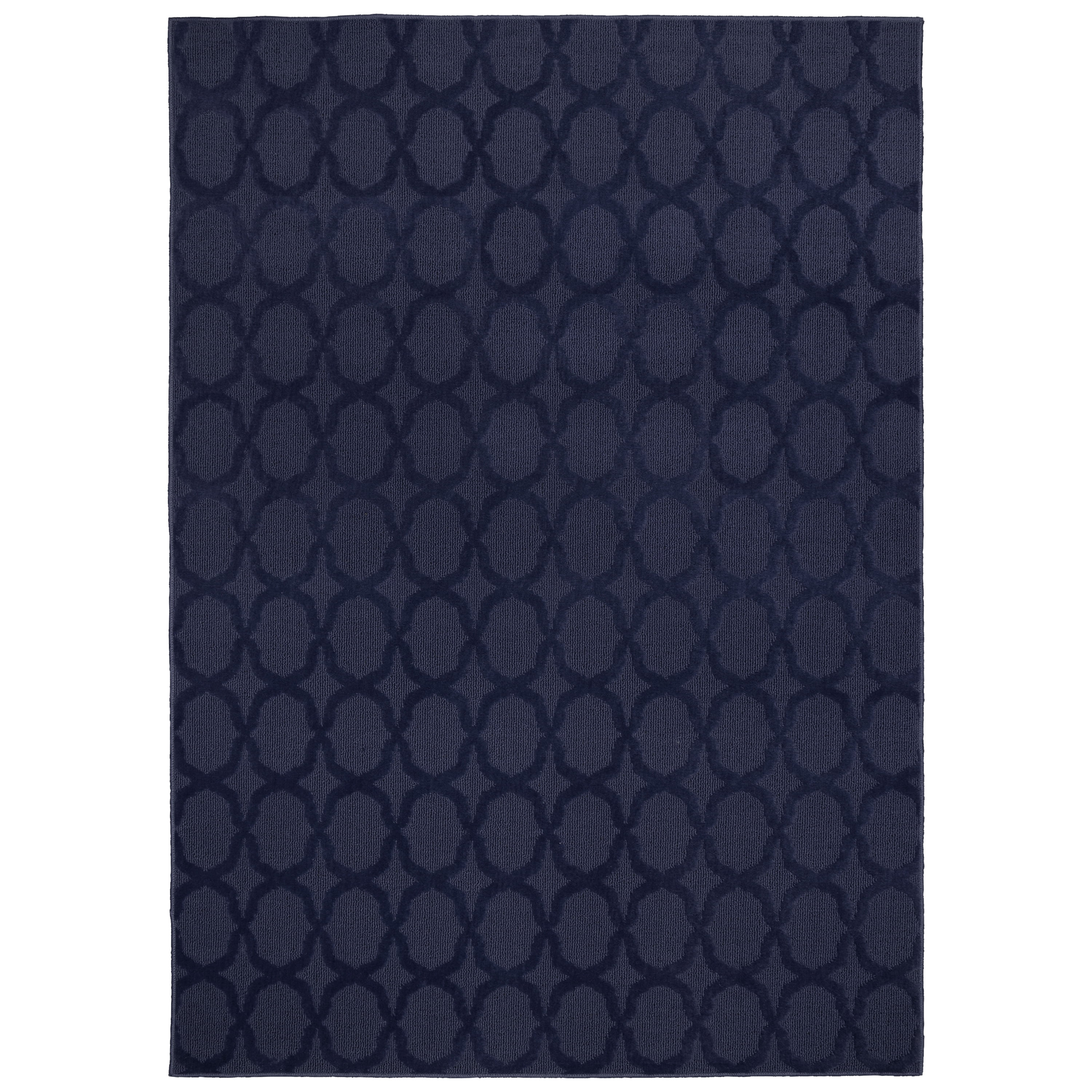 Garland Rug Sparta Navy Indoor Area Rug - Walmart.com