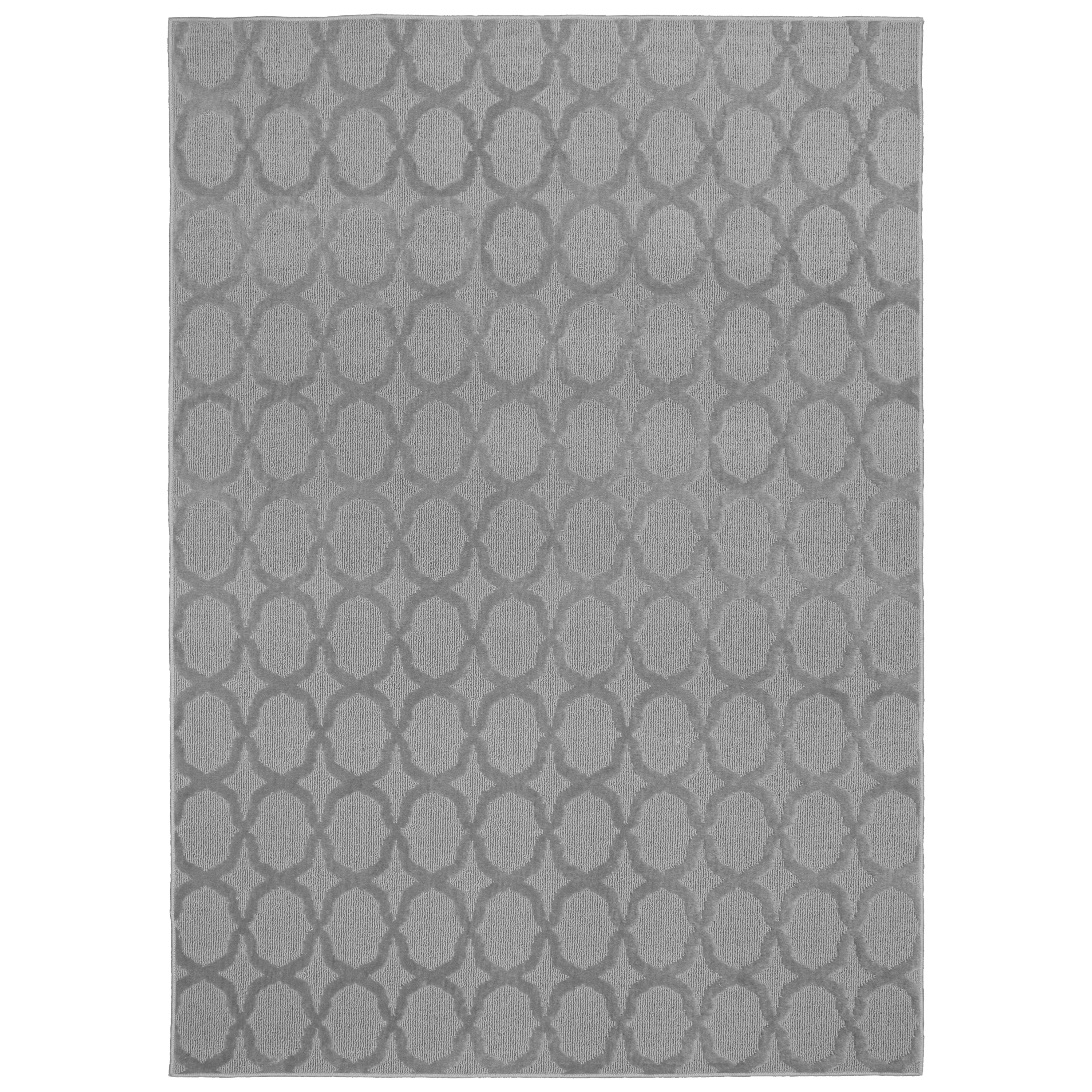 Garland Rug Sparta Silver Indoor Area Rug, 8' x 10' - Walmart.com