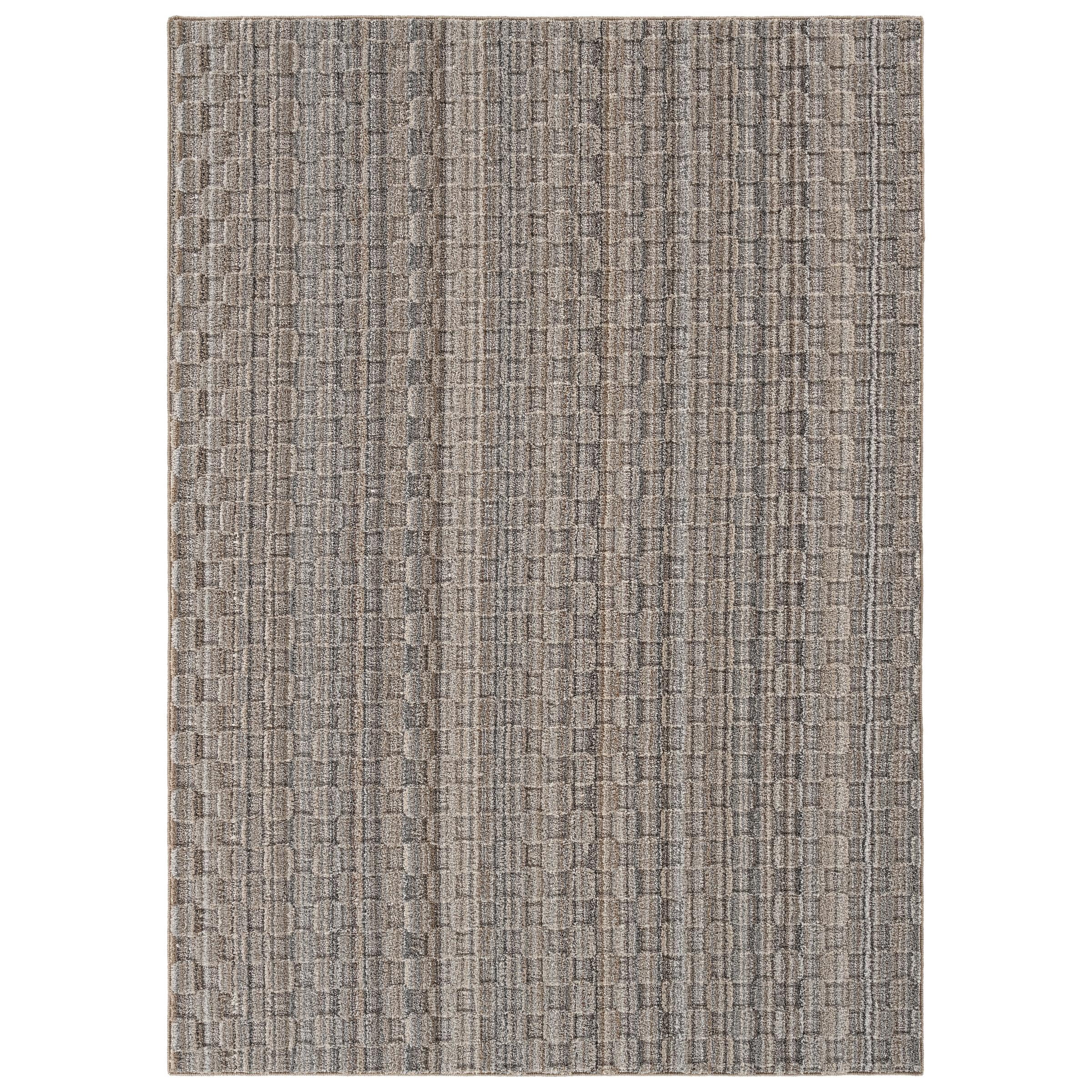 Garland Rug Studio Plush Mesh Earth Tone Indoor Area Rug, 6' x 9 ...
