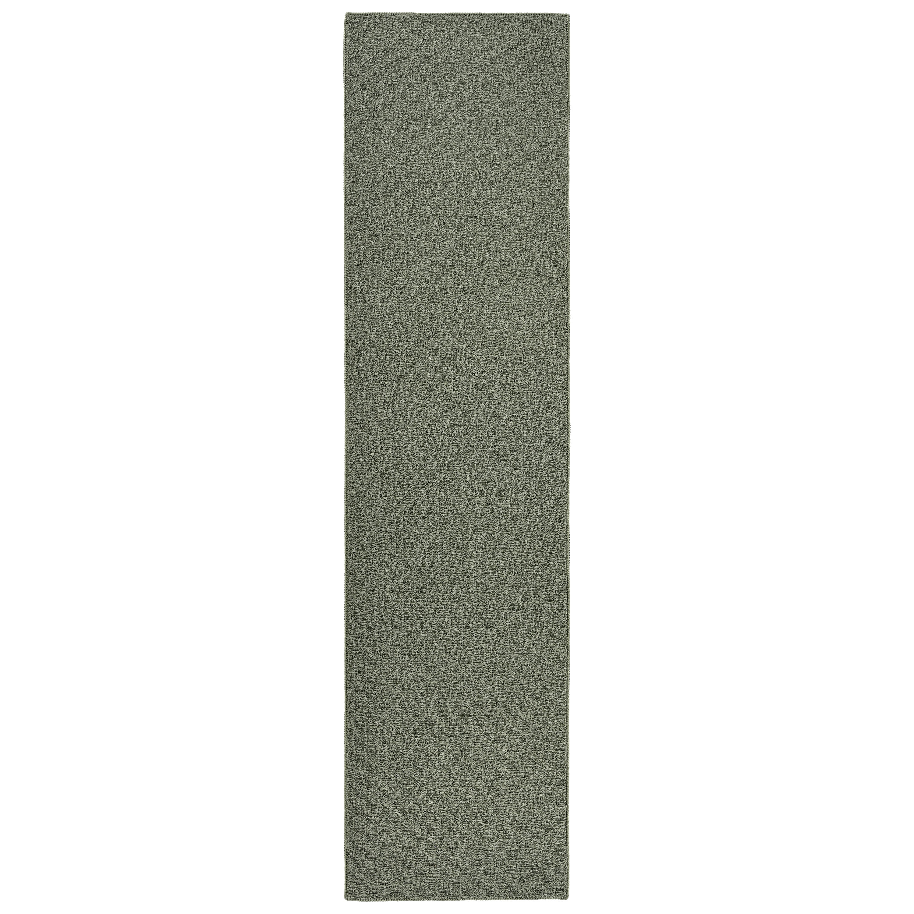 Garland Rug Town Square Sage Runner Rug - 2 x 8 Polypropylene - Walmart.com