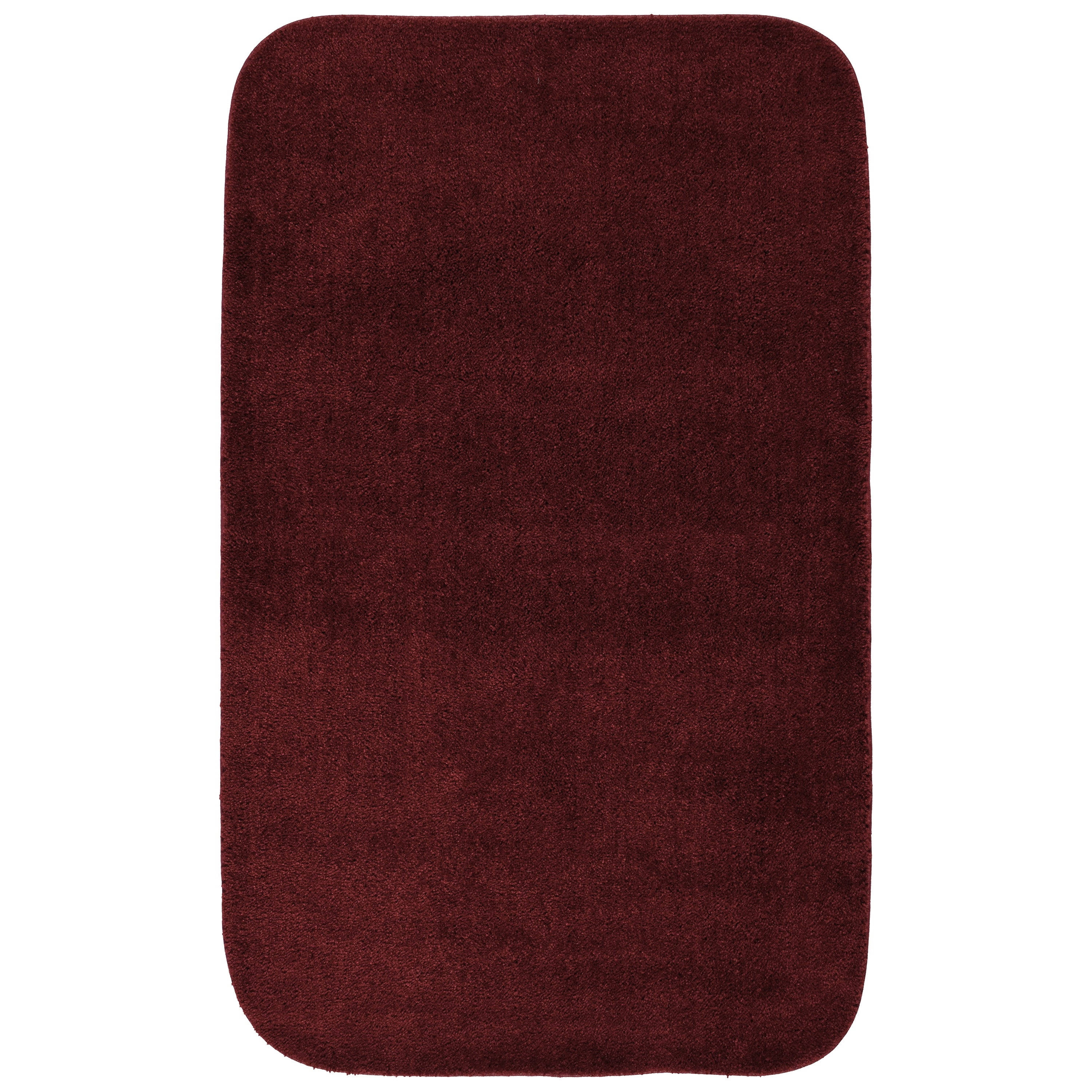 Garland Rugs Traditional Washable Nylon Bath Rug 30 x 50 Chili Red Soft ...