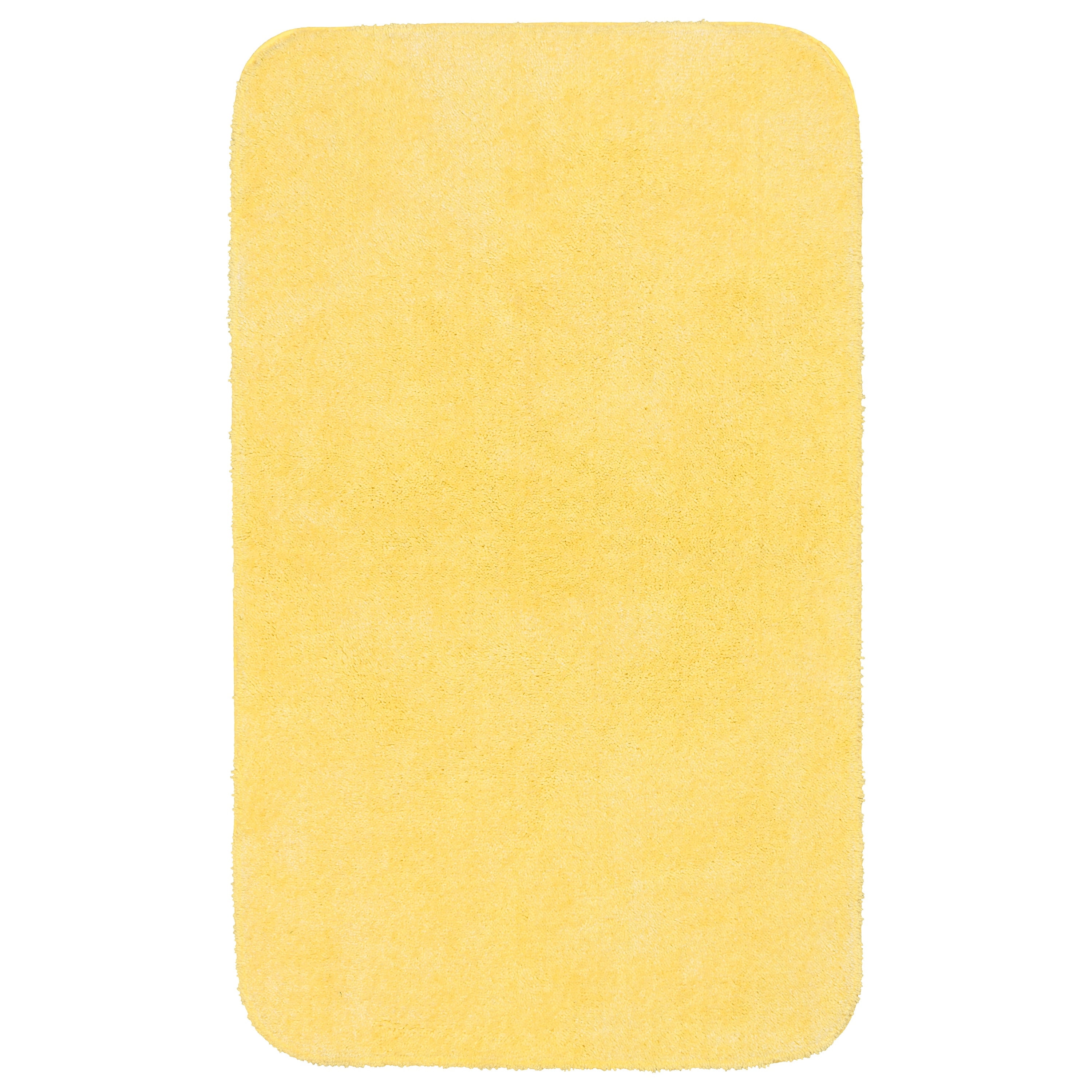 Garland Rug Traditional Washable Nylon Rubber Ducky Yellow Bath Rug, 30 ...