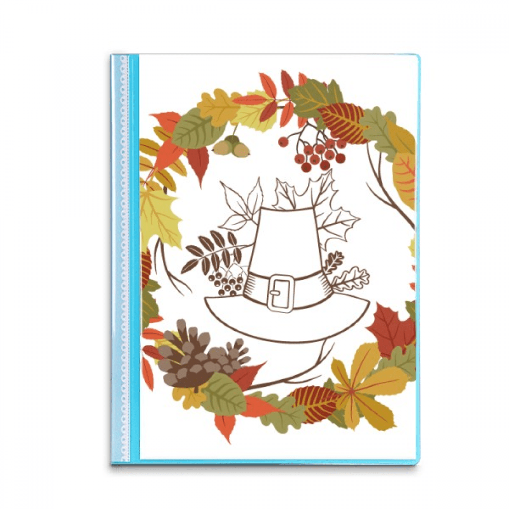 Garland Thanksgiving Day Pattern Book Sheet Protectors Portfolio Binder ...