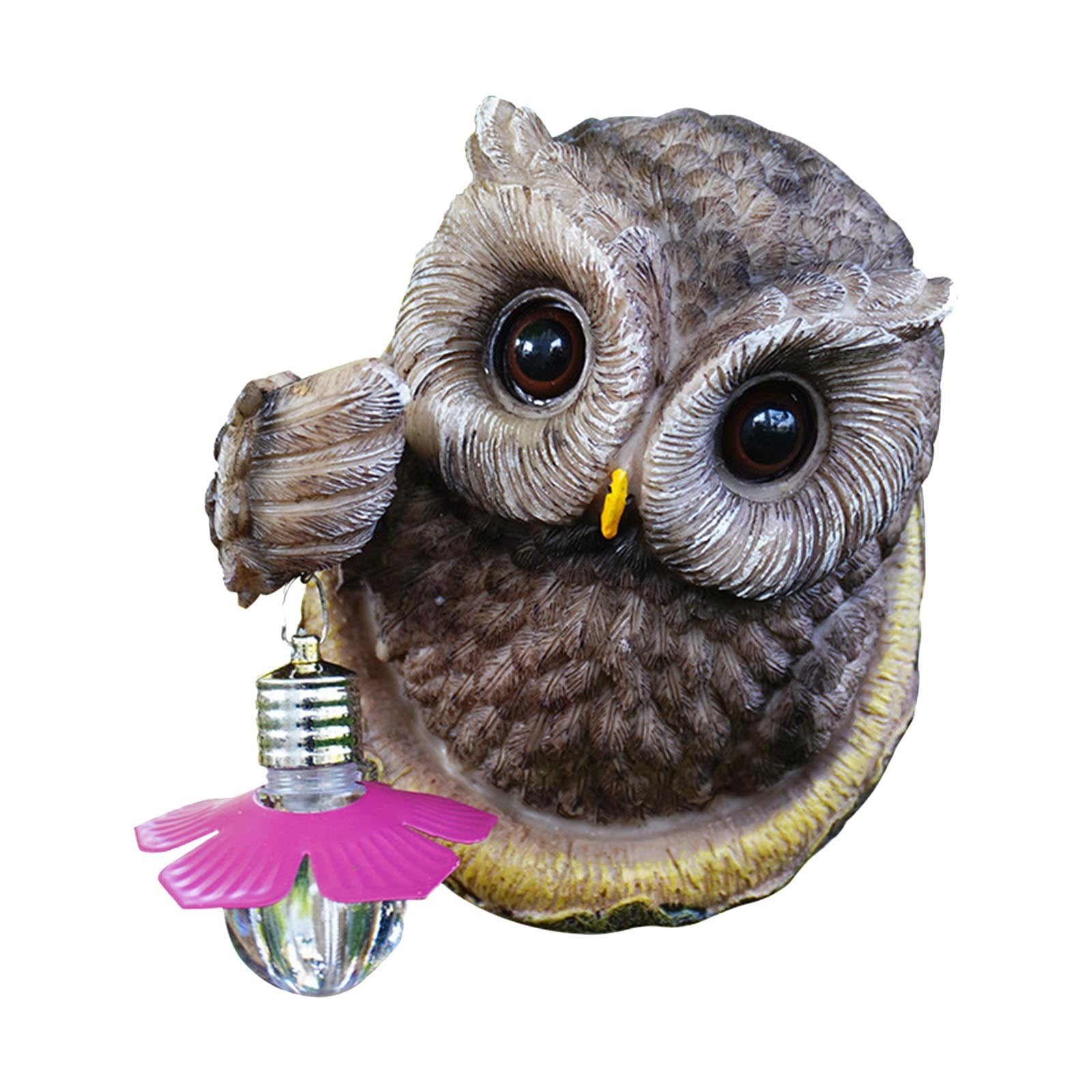 Garlands for Columns Outdoor Owl Resin Hanging Garden Patio Decorative ...