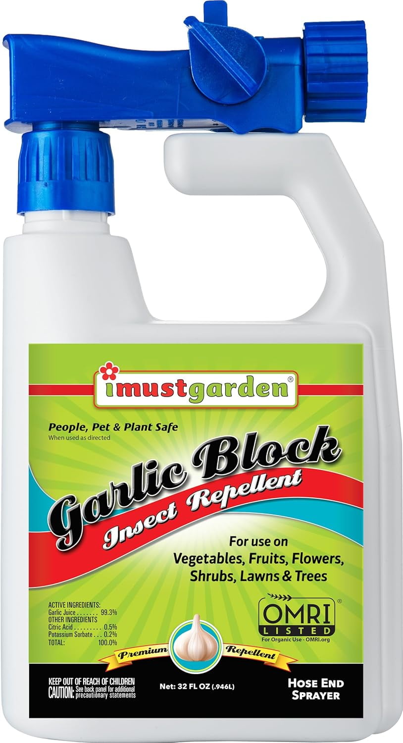Garlic Block Insect lent – Ready to Spray Concentrate: No Mixing or ...