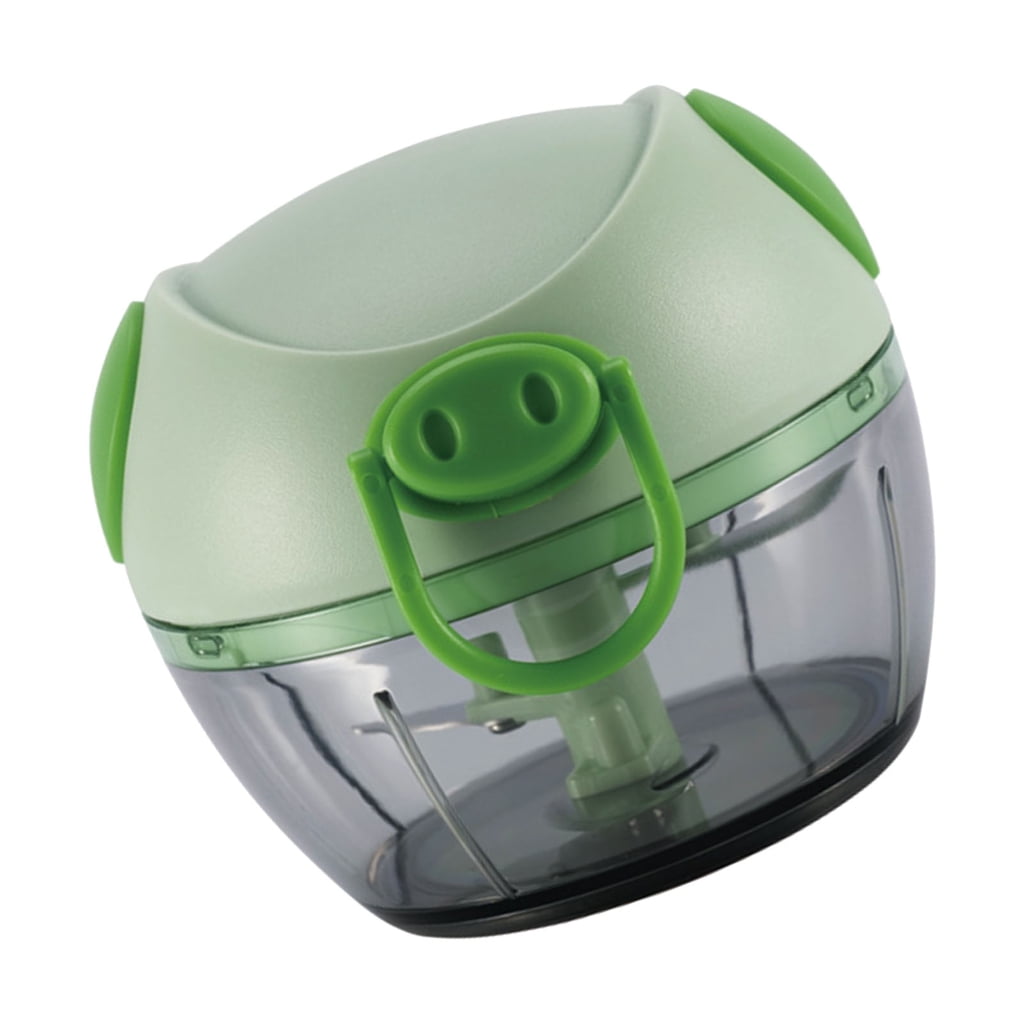 Garlic Chopper Vegetable Onion Cutter Manual Rope Food Processor Hand ...