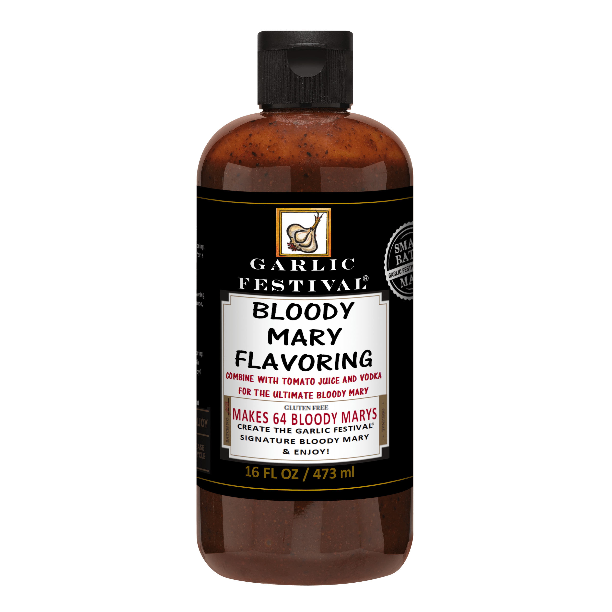 Garlic Festival Foods Bloody Mary Concentrate & Flavoring Net Wt. 16 Fl ...
