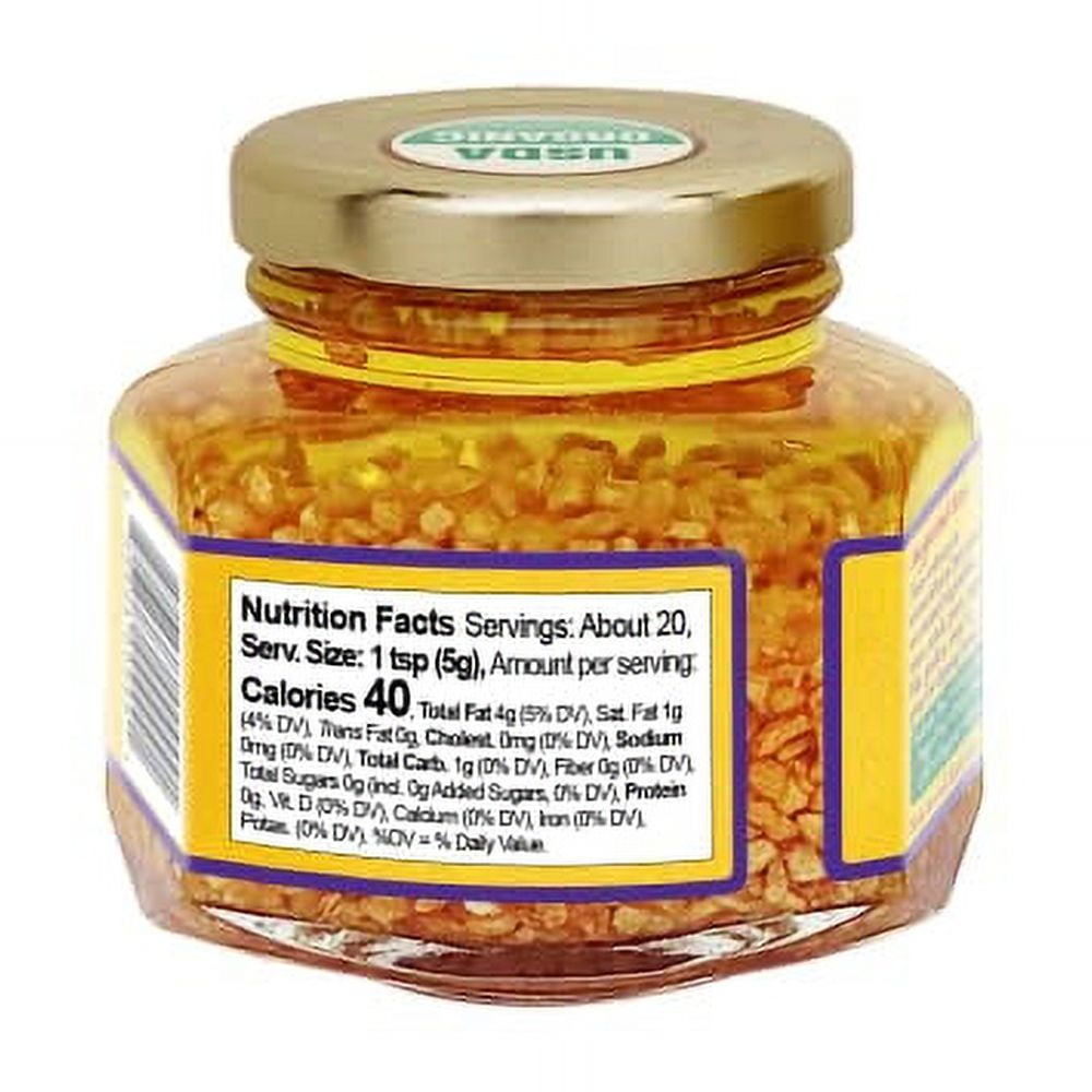 Garlic Gold Organic Certified Garlic Granules in Extra Virgin Olive Oil ...